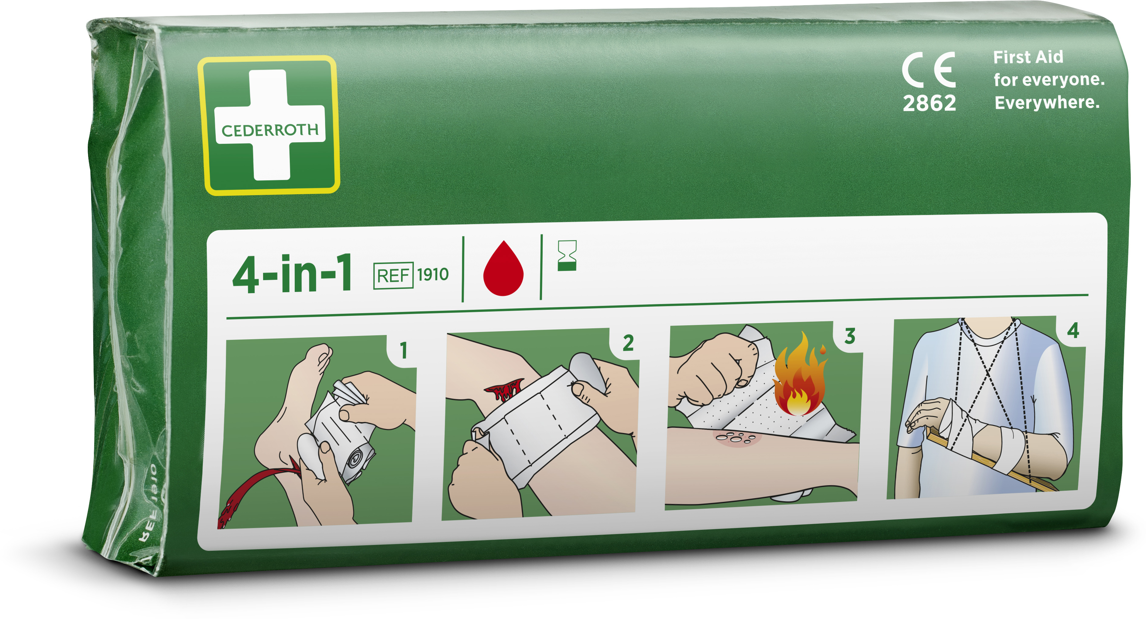 CEDERROTH 1910 4-in-1 bleeding dressing | Klium
