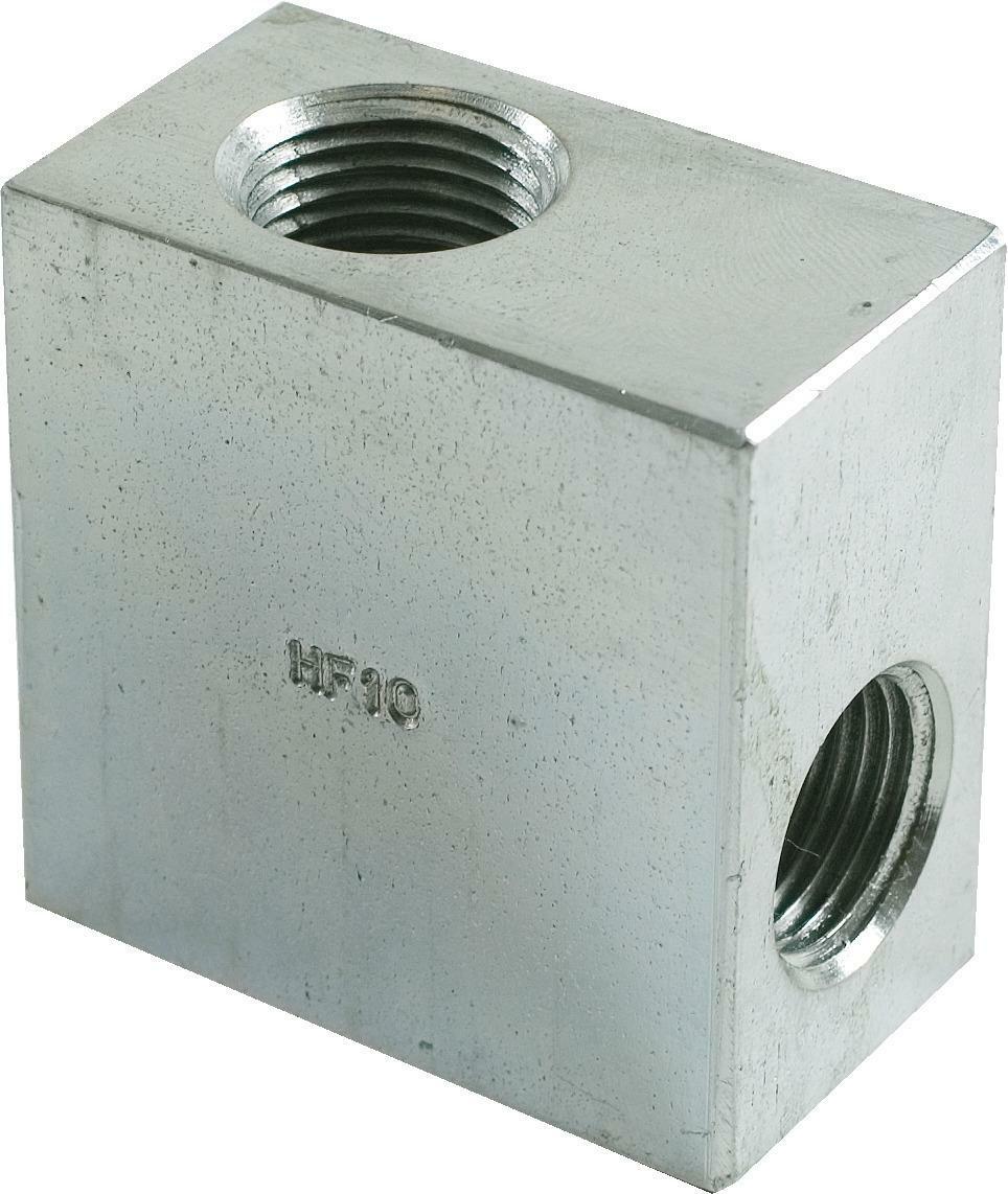 HI-FORCE HF10 knee piece 3/8" NPT female thread to 3/8" NPT female ...