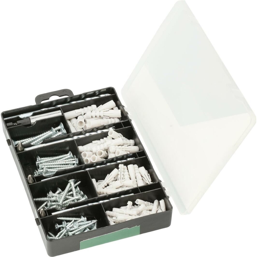 BOSCH 2607019511 bevestigingsset in koffer 173-delig | Klium