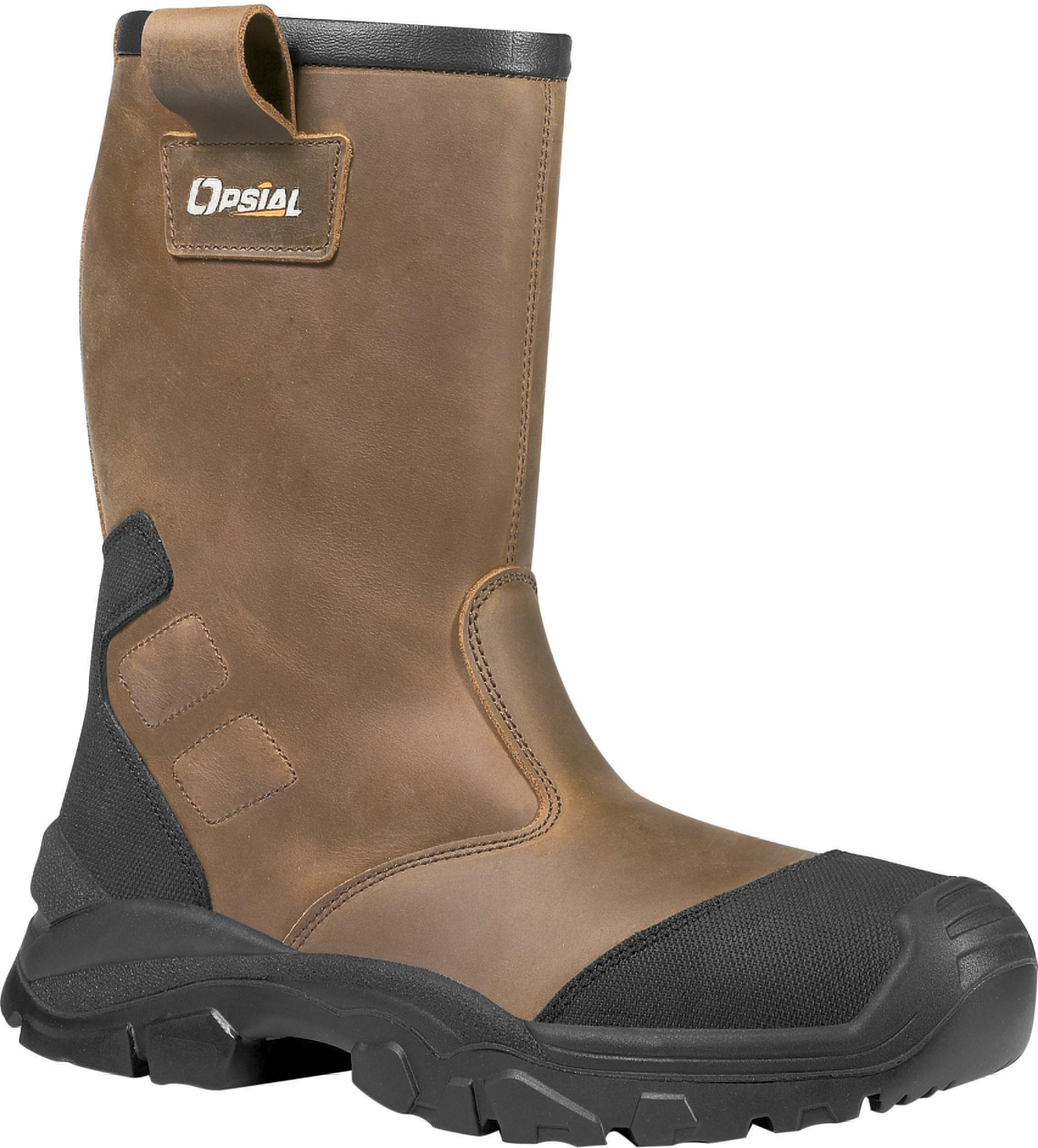 OPSIAL STEP SILVER Botte de sécurité S3 pour l'hiver, marron - 55759324 ...