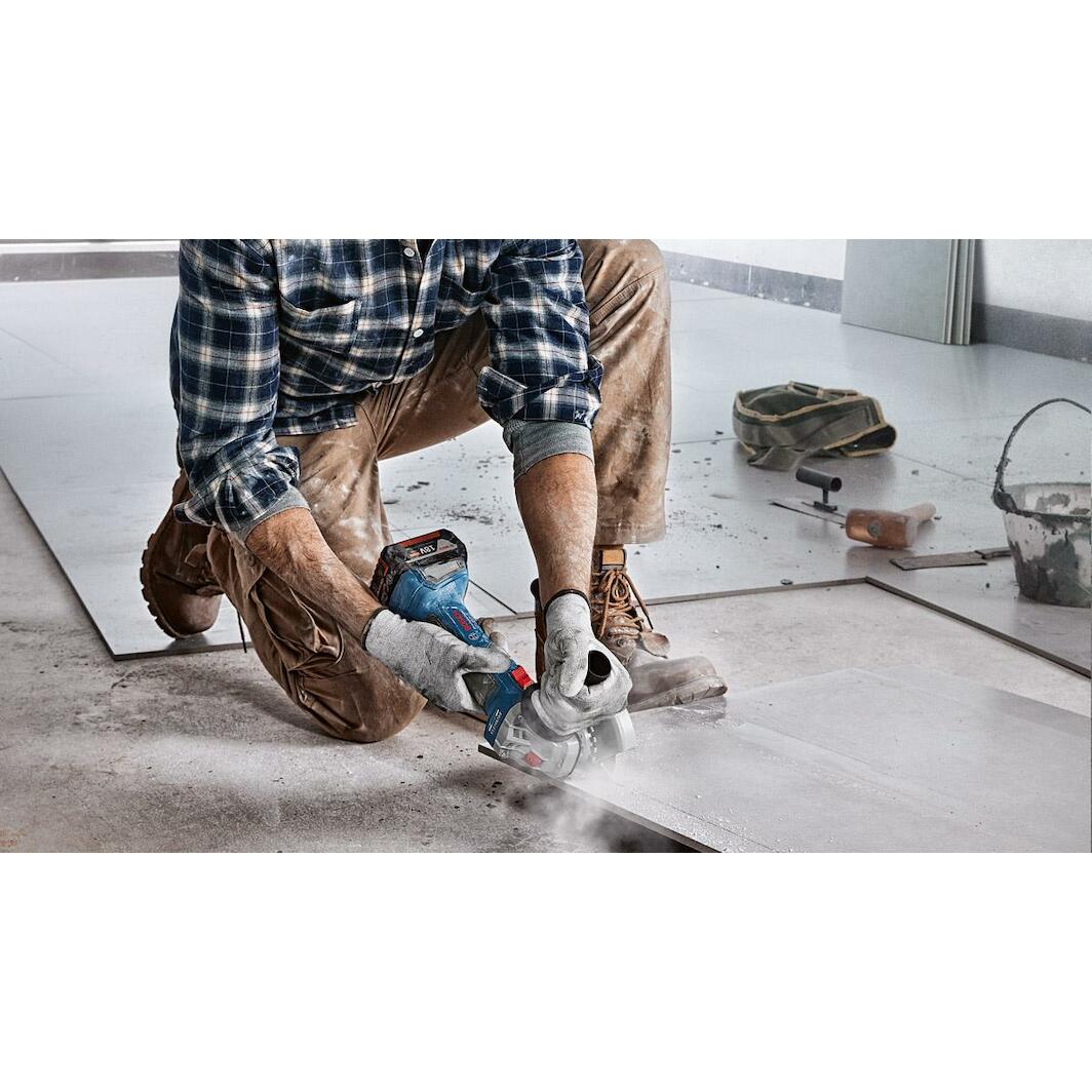 BOSCH GWS 18V-7 angle grinder 125mm in L-Boxx 136 (without battery and ...