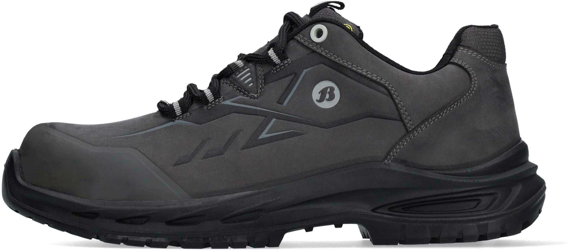 BATA CLAY XW ESD S3S safety shoe for wide feet low (dark grey ...