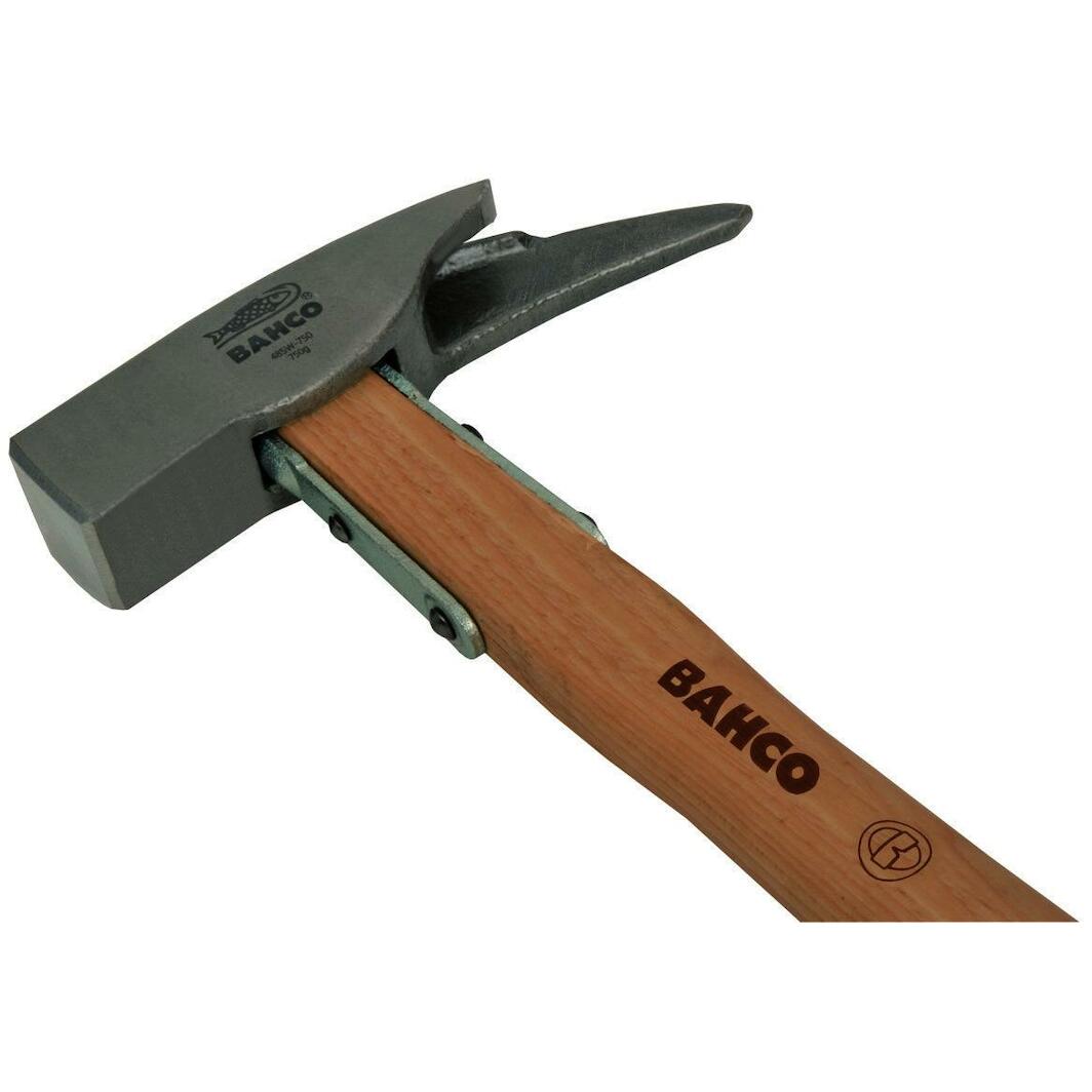 BAHCO 485W-650 leidekkershamer met houten handgreep, 650 g | Klium