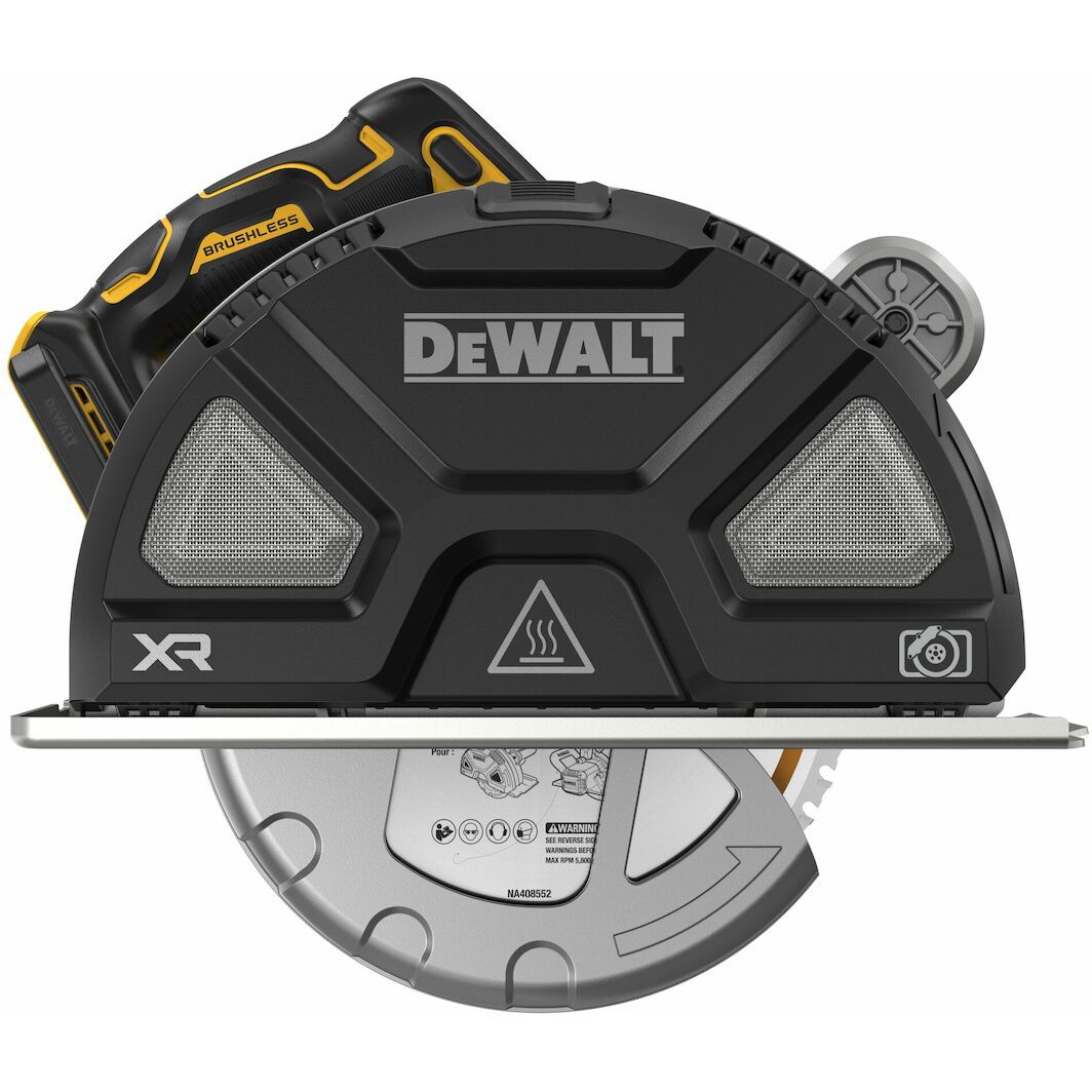 DEWALT DCS383N-XJ Scie circulaire à métaux sans fil 18V XR Brushless ...