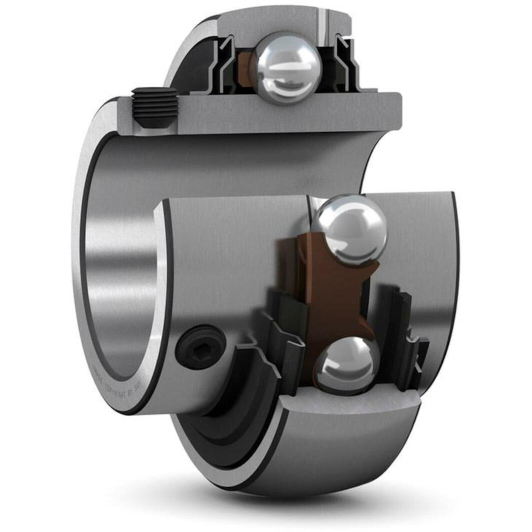 SKF YAR 214-2F Roulement Y cylindrique avec vis de réglage pour arbre ...