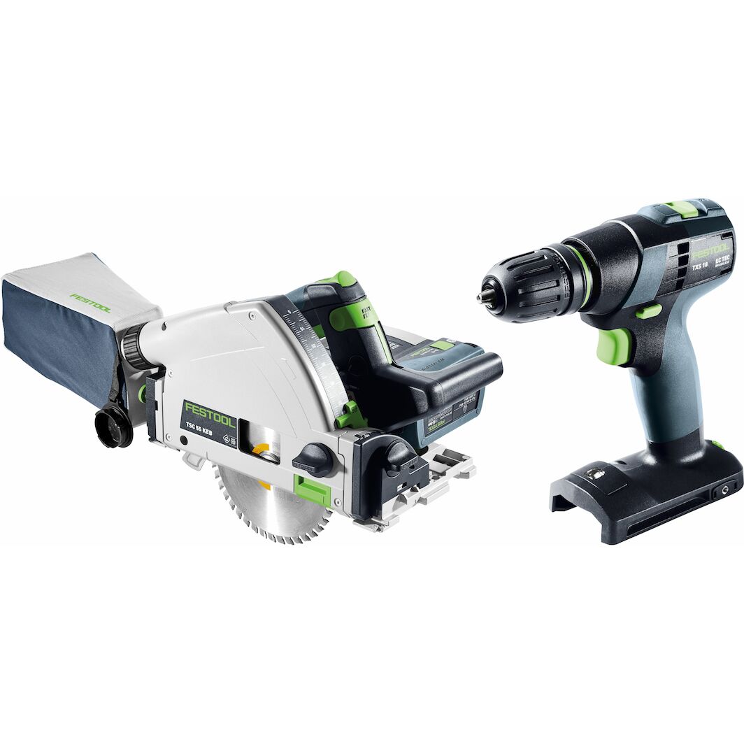 FESTOOL TSC 55 K/TXS 18/TB M 137 18V accu-machineset universal 2-delig ...