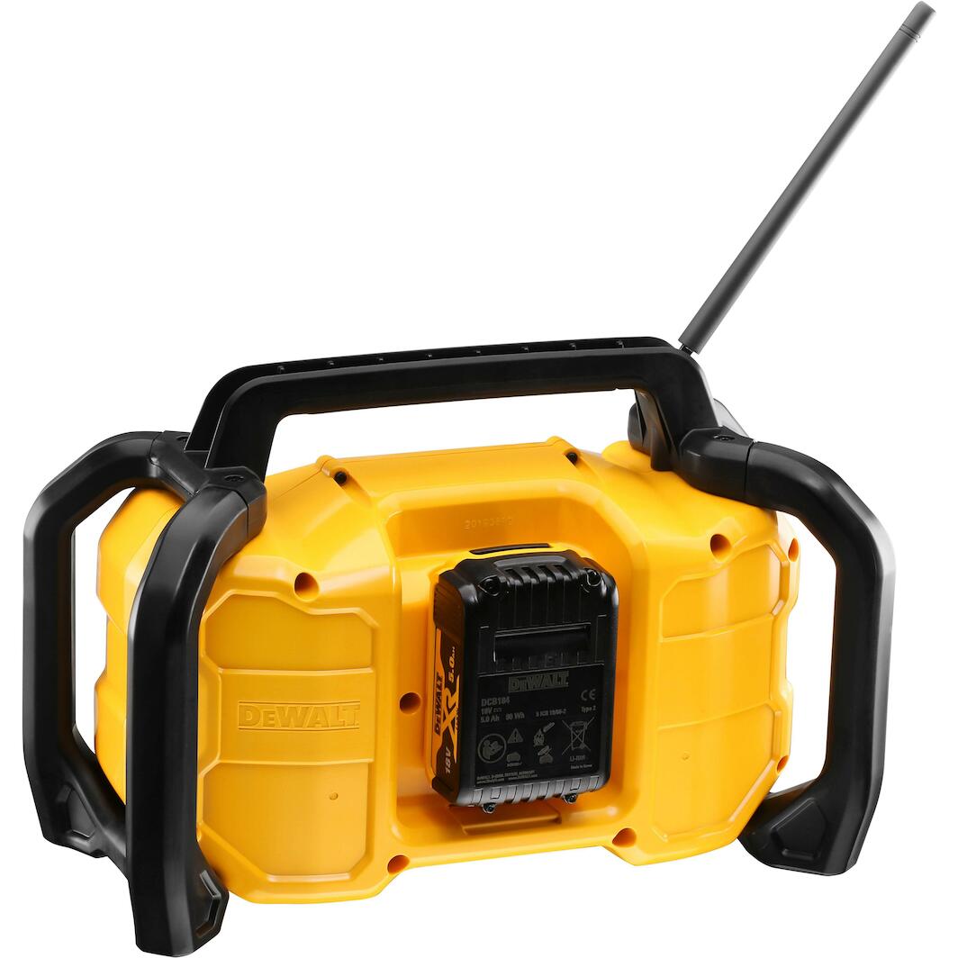 DEWALT DCR029-QW XR DAB+ cordless radio with Bluetooth 12V-18V-FLEXVOLT ...