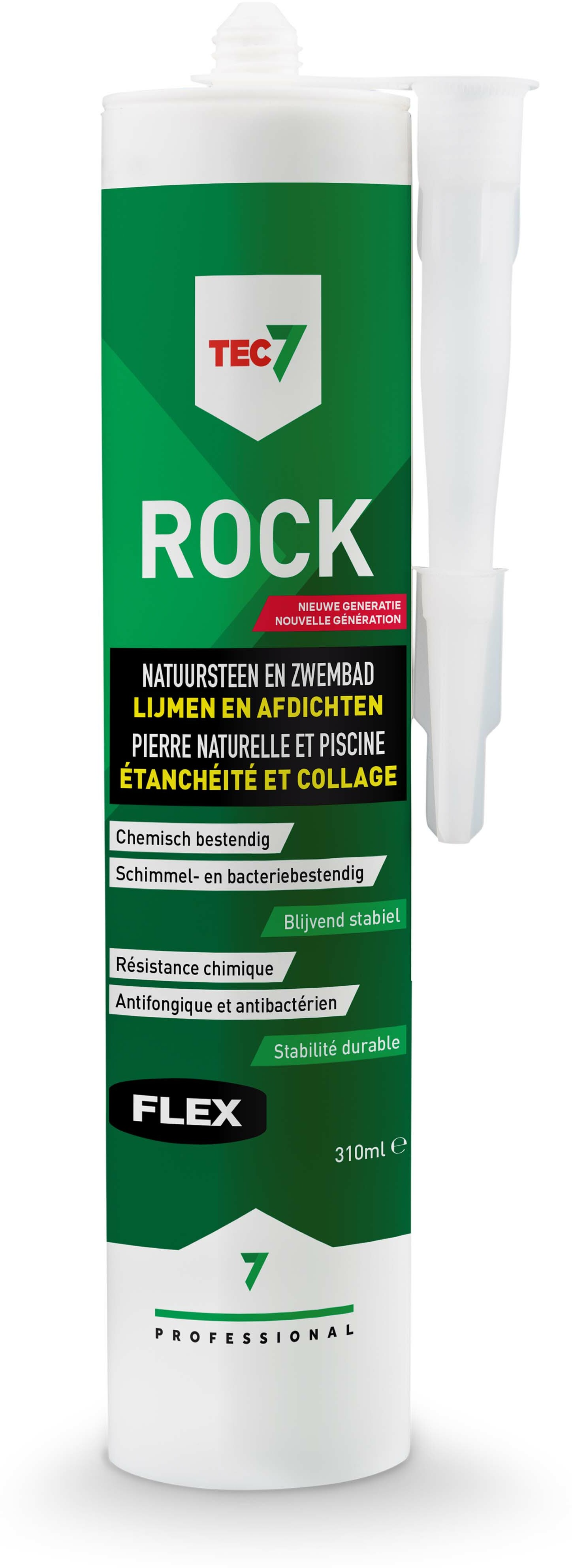 TEC7 ROCK 7 flexibele afdichting en lijm voor natuursteen en zwembad ...