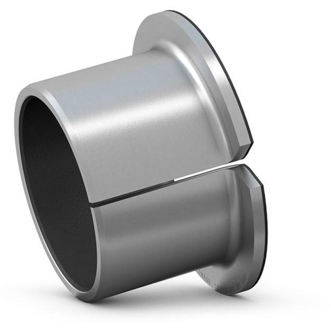 SKF PCMF 060808 E glijlagerbus PTFE composiet met flens 6 x 12 x 8 mm ...