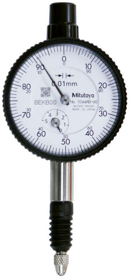 MITUTOYO 1044AB-60 comparateur à fond plat, version ISO, IP63, 5mm, 0.01mm | Klium