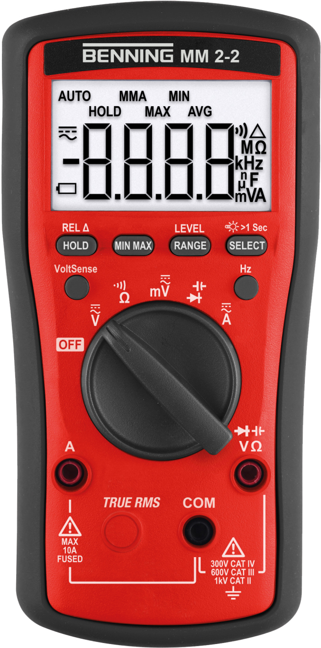 BENNING MM 2-2 digital multimeter - 3093600790 | Klium