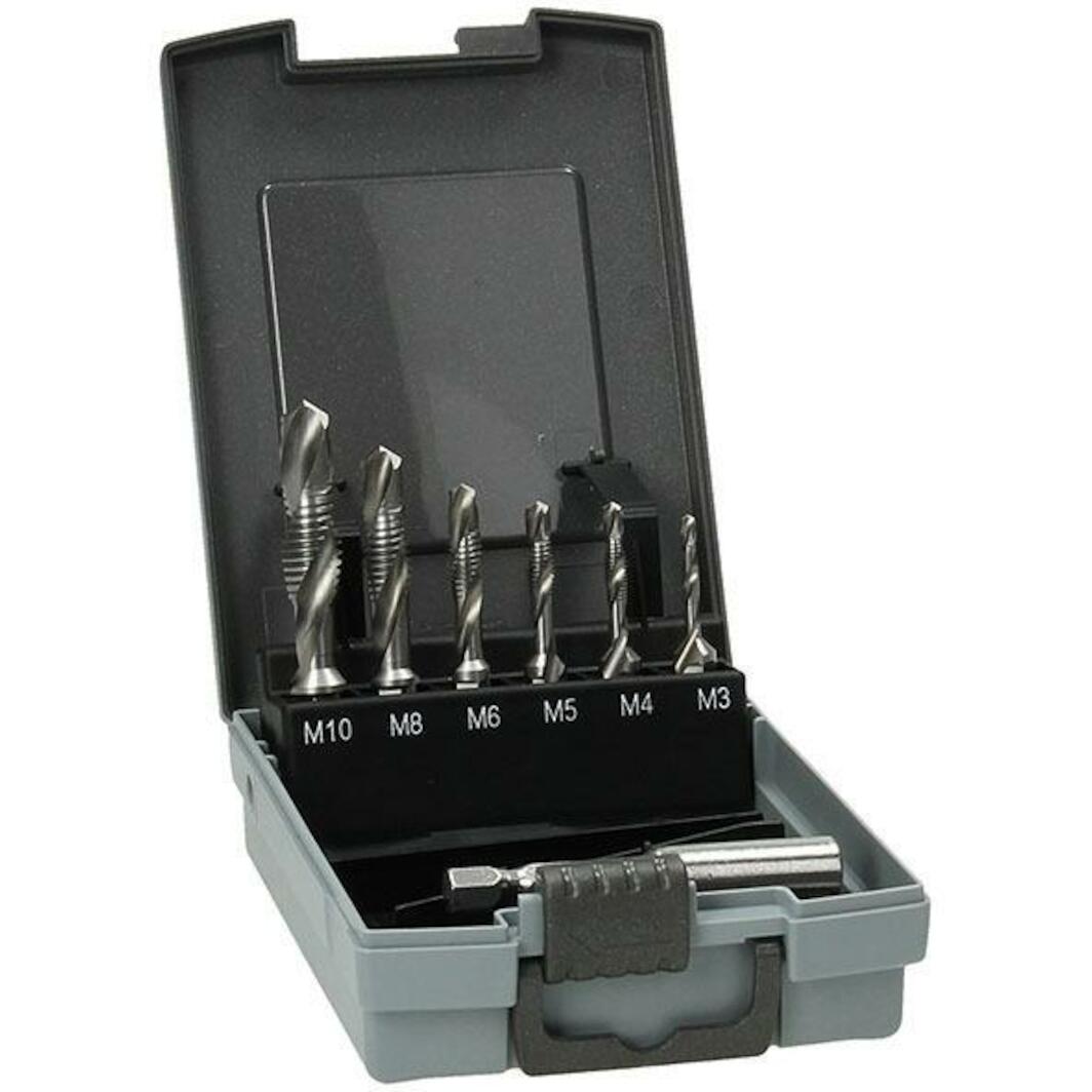 HIKOKI 780139 boor tap combi set 7-delig | Klium