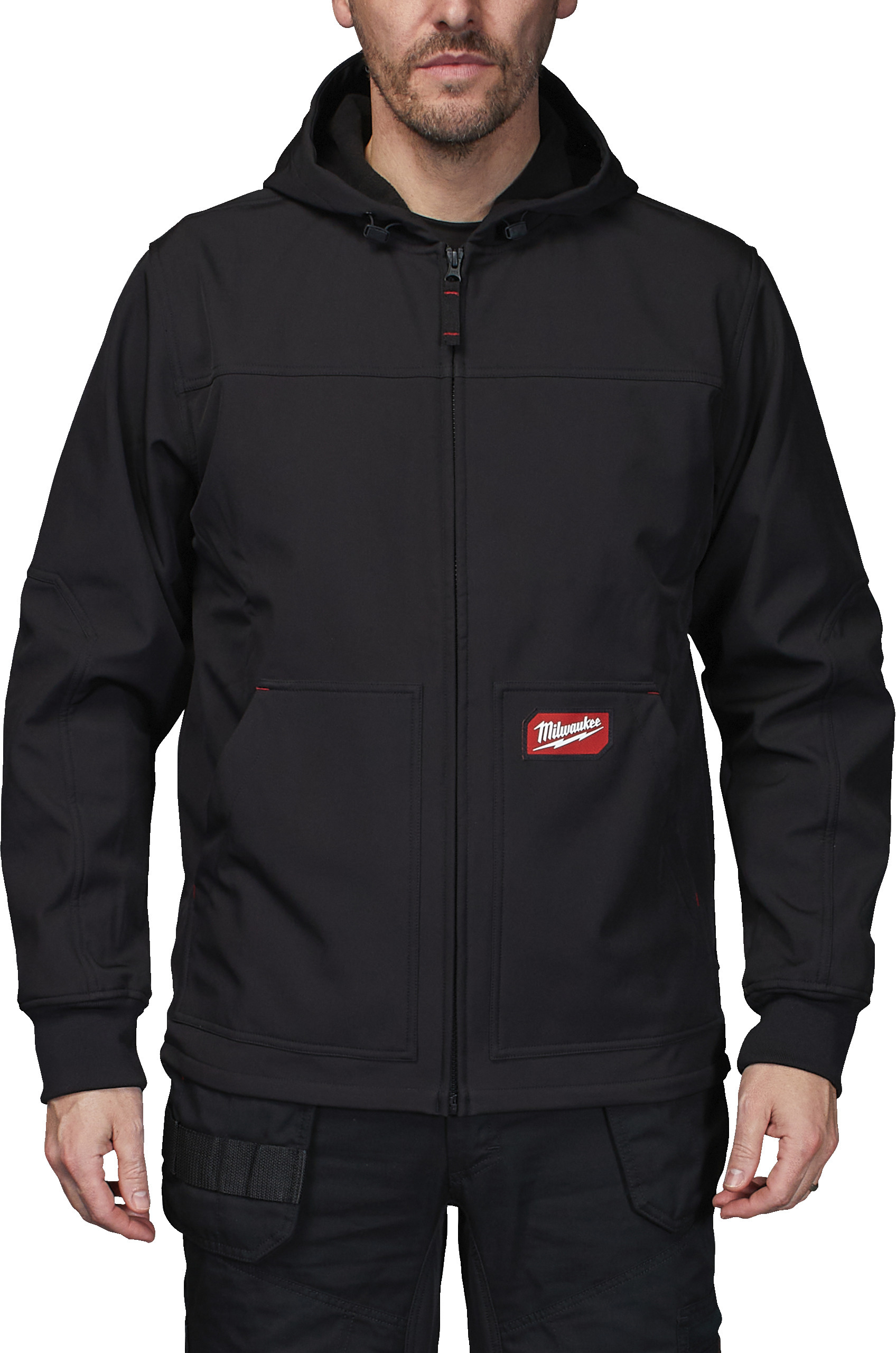 MILWAUKEE SJ BL FREEFLEX hooded softshell jacket (black) - 4932498271 Clothing size S | Klium