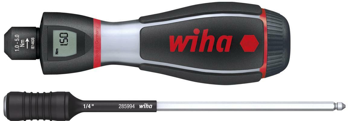 WIHA 283521600 momentschroevendraaier iTorque met digitale schaalverdeling 1-5 Nm - 36888 | Klium