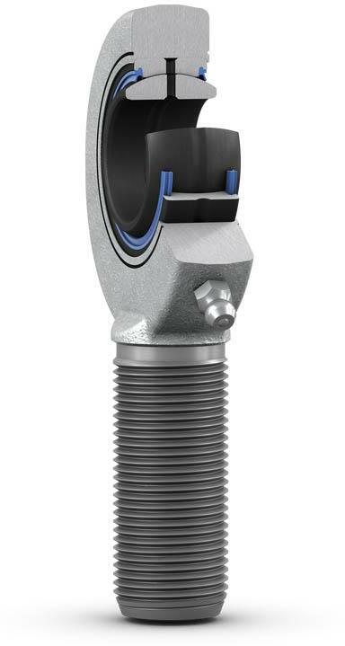 SKF SAL 50 ES-2RS stangkop met buitendraad, linkse draad 50 mm, M 52x3 | Klium