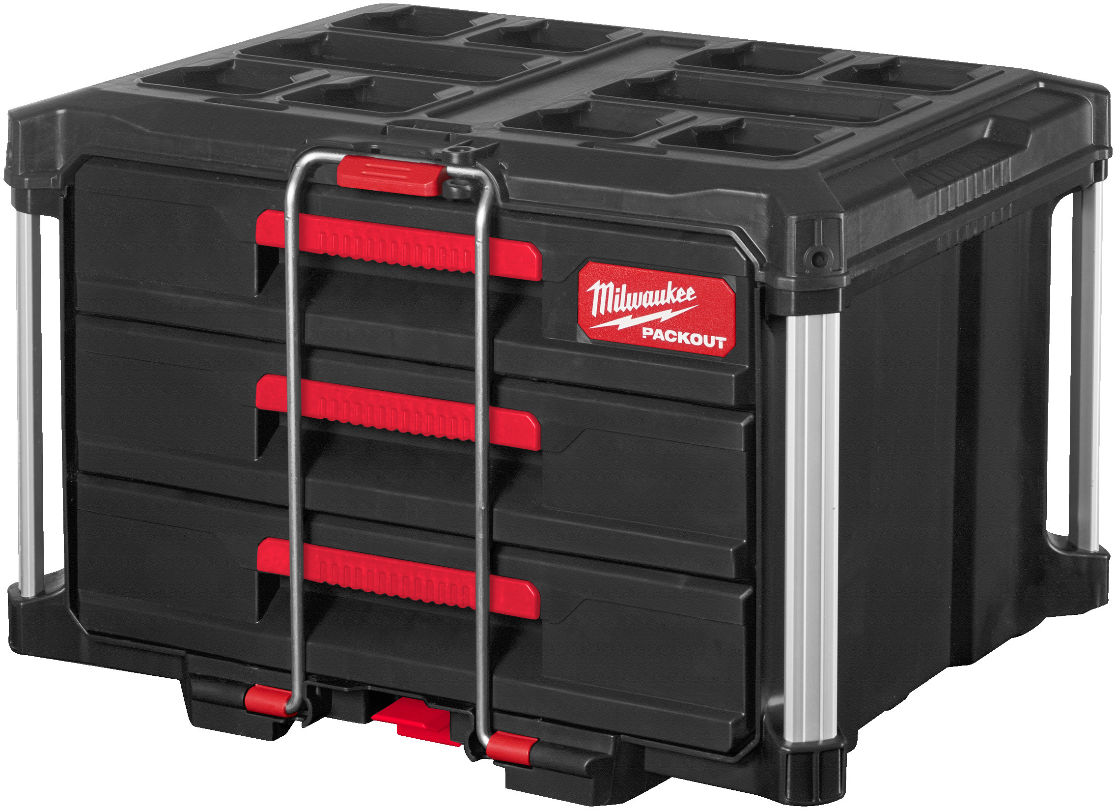 MILWAUKEE 4932472130 Packout tool case with 3 drawers | Klium