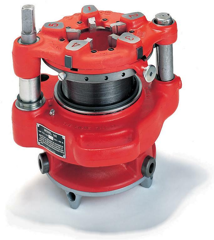 RIDGID 65380 141 BSPT met 1 set sneldraaistalen snijkussens | Klium