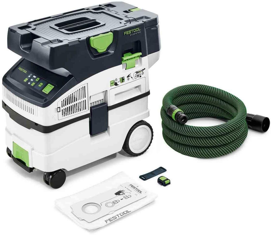 FESTOOL CTLC MIDI I-Basic 2x18V mobiele accu-stofzuiger CLEANTEC ...
