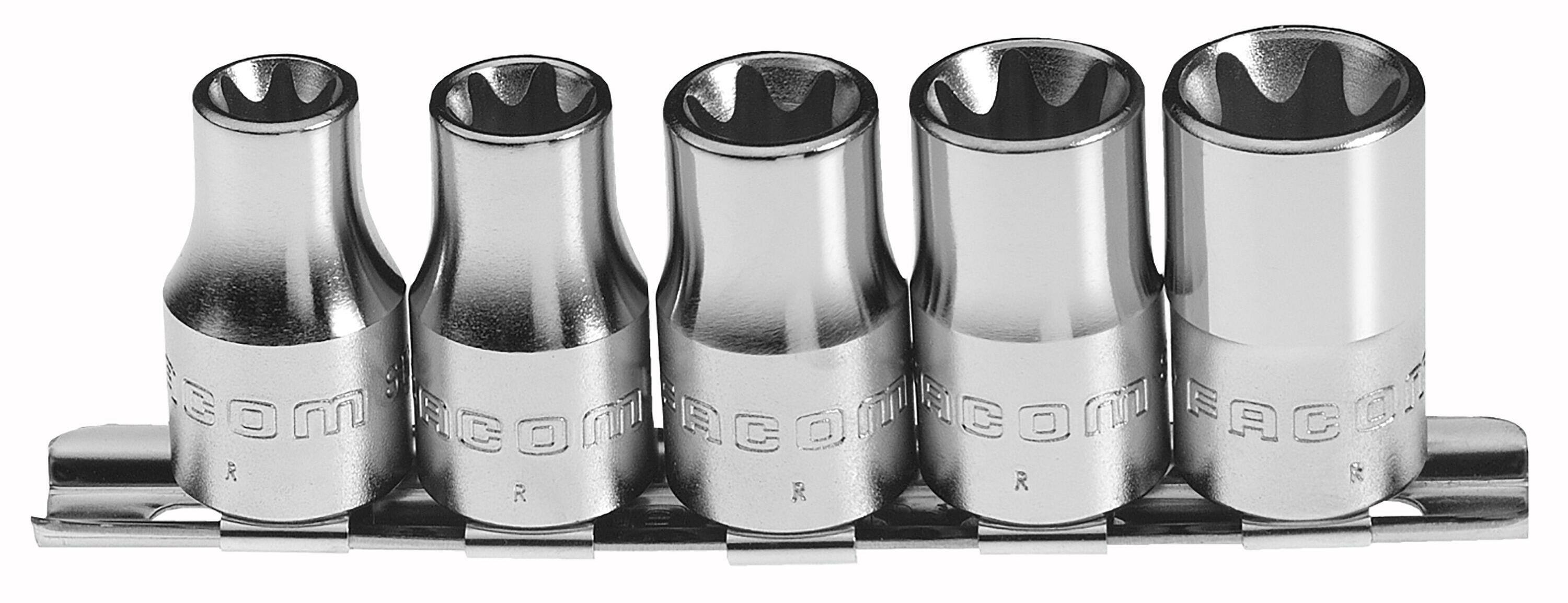 FACOM RTX.40 handdop.set torx 1/4e4-e10 (6 st.) | Klium