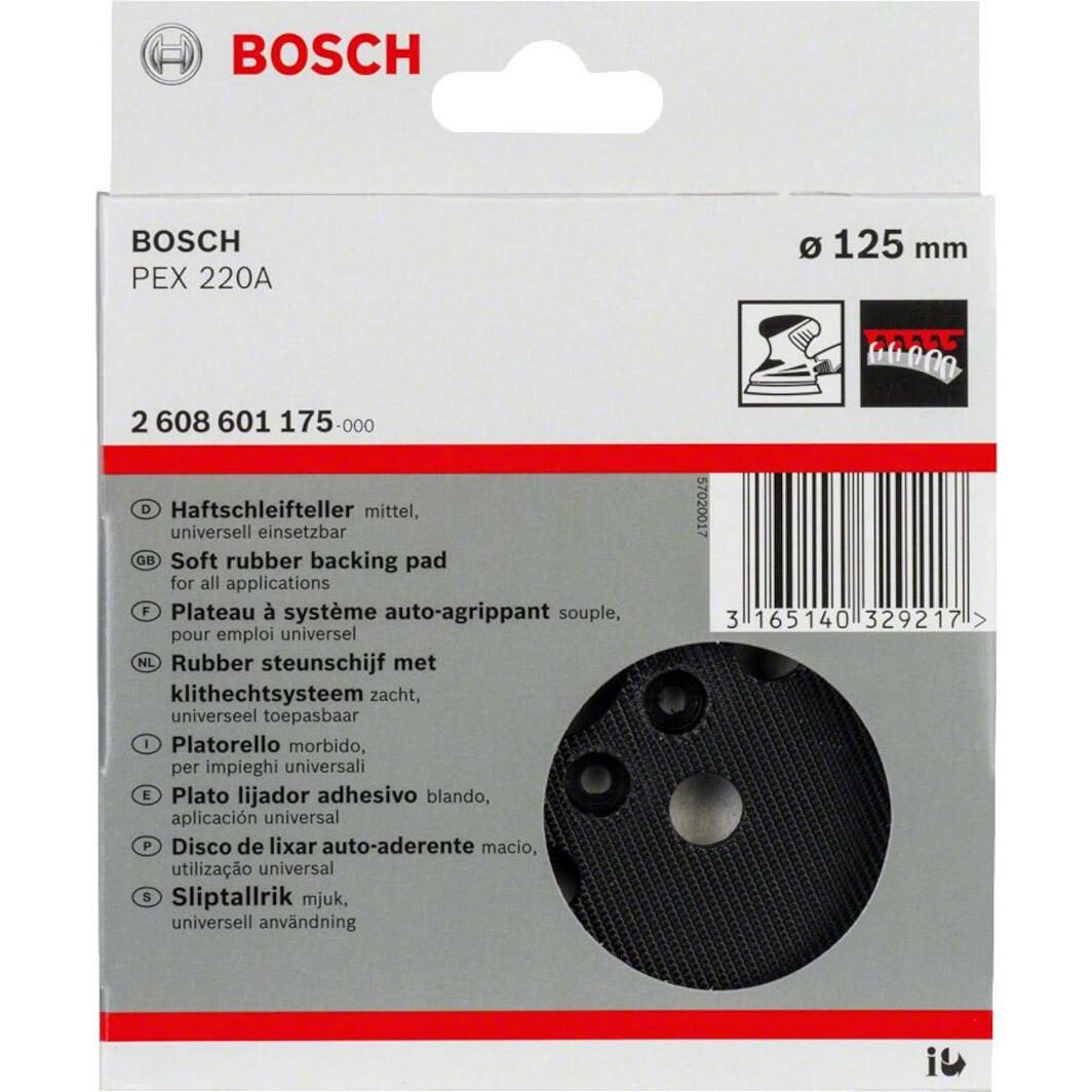 BOSCH 2608601175 schuurplateau middel zonder bevestigingsset voor PEX ...
