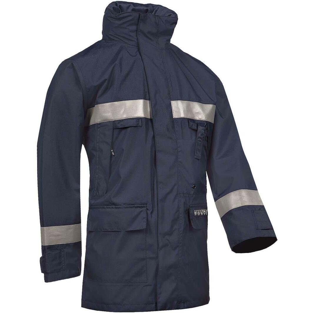 SIOEN 3085 Hasnon flame retardant/antistatic rain parka (navy blue ...