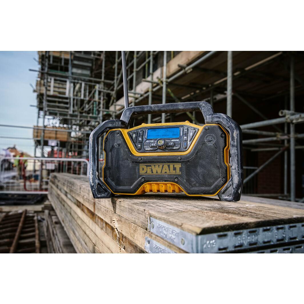DEWALT DCR029-QW XR DAB+ cordless radio with Bluetooth 12V-18V-FLEXVOLT ...