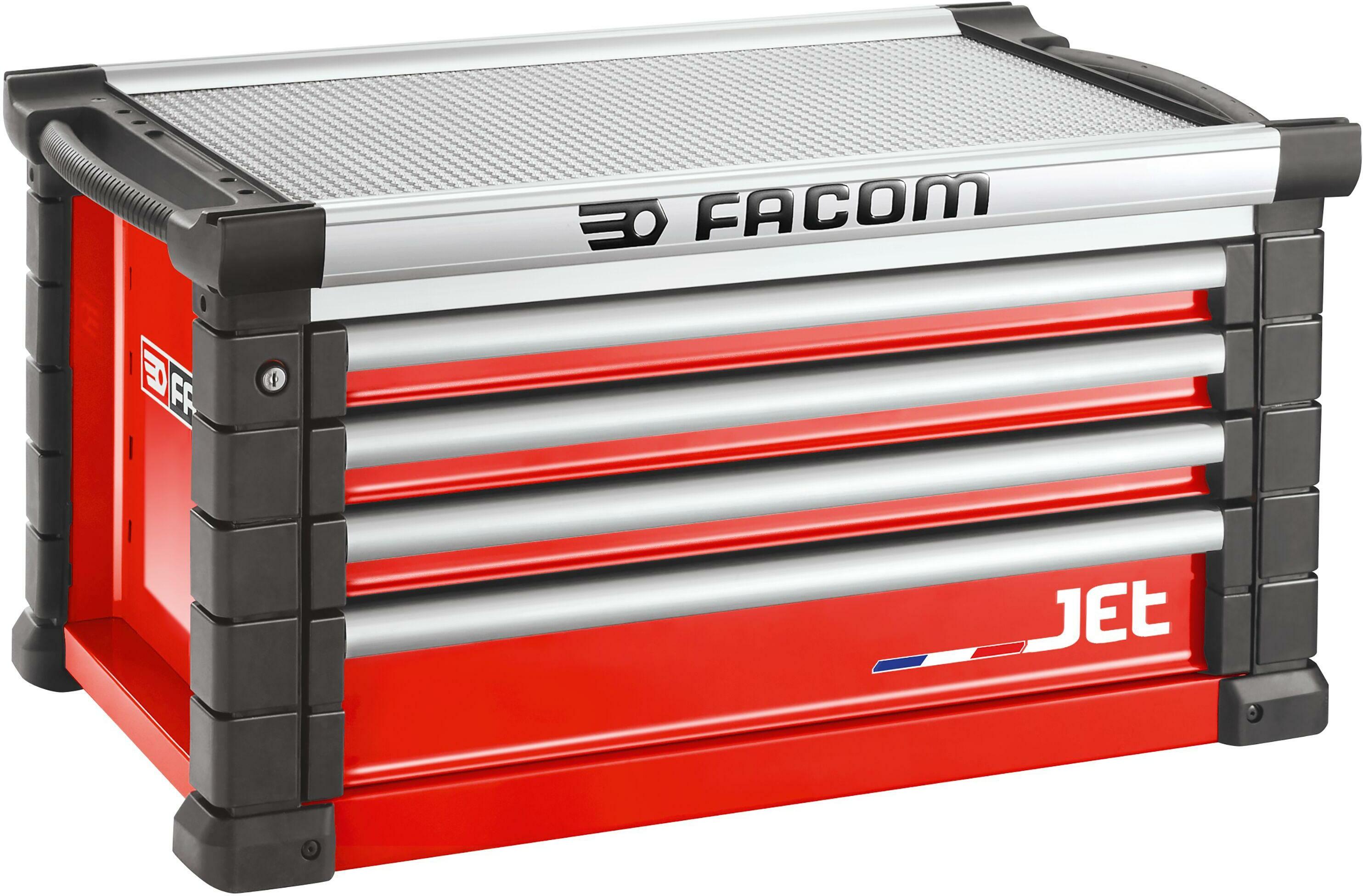 FACOM JET.C4M4A top case caisse à outils avec 4 tiroirs (pour 4 modules ...
