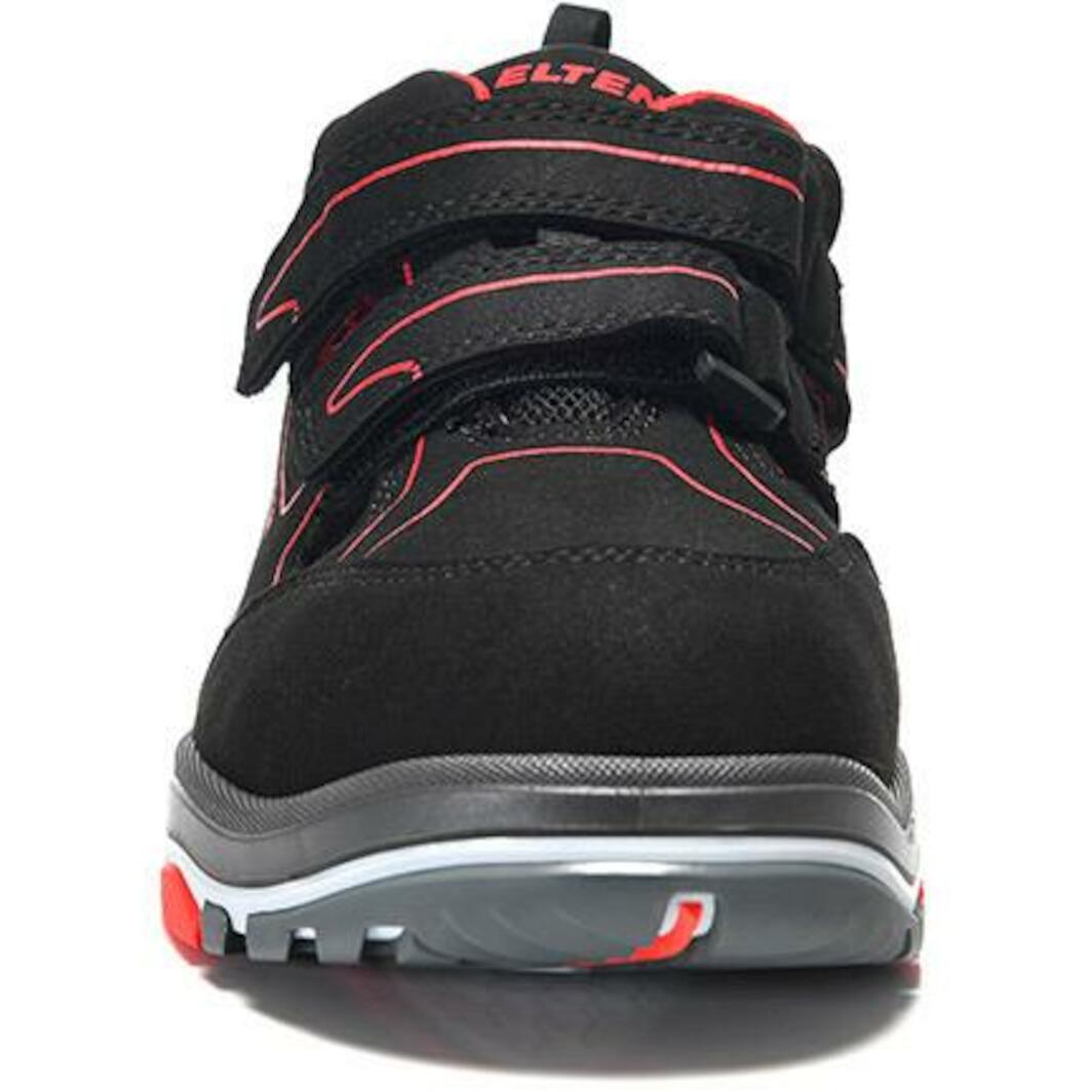 ELTEN ANTHONY EASY ESD S1 safety sandal for medium-wide feet (black-red ...