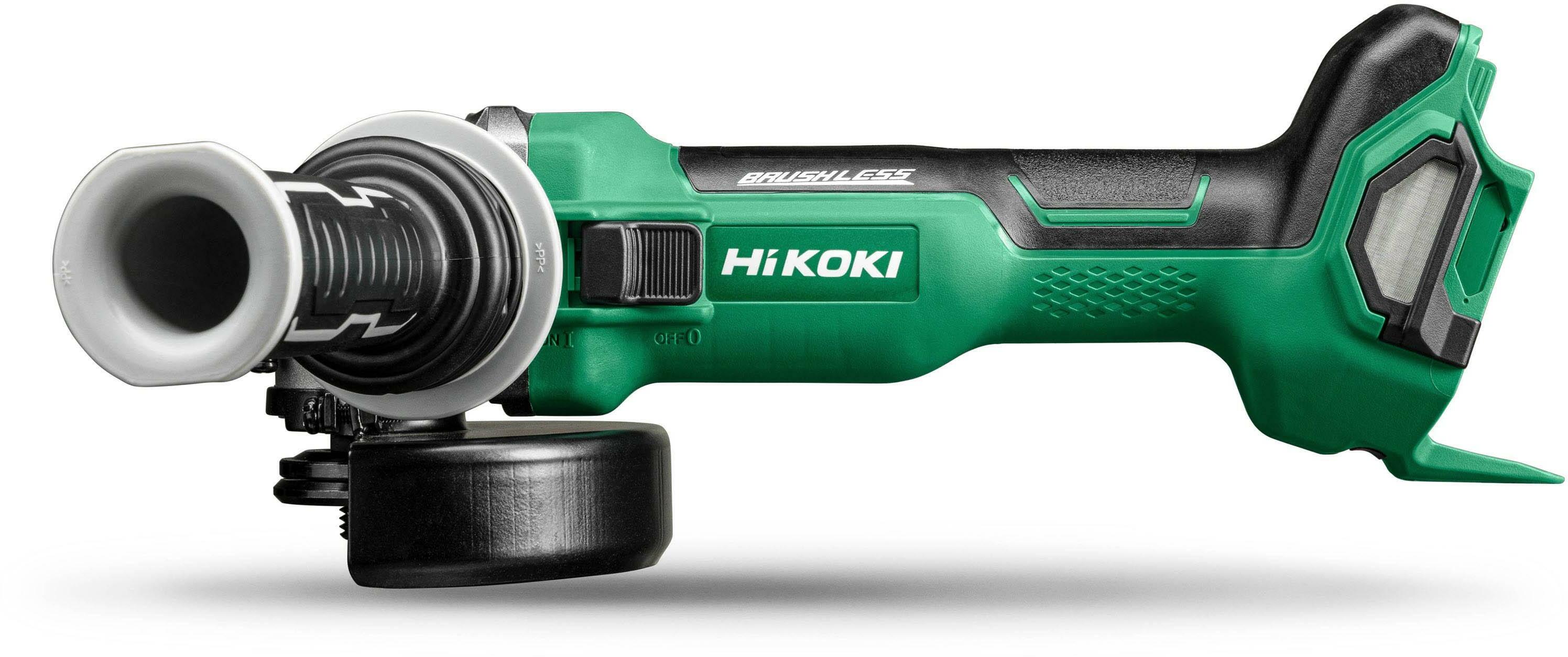 HIKOKI G1813DAW2Z 18V haakse accu-slijper 125 mm in HSC II (zonder accu ...