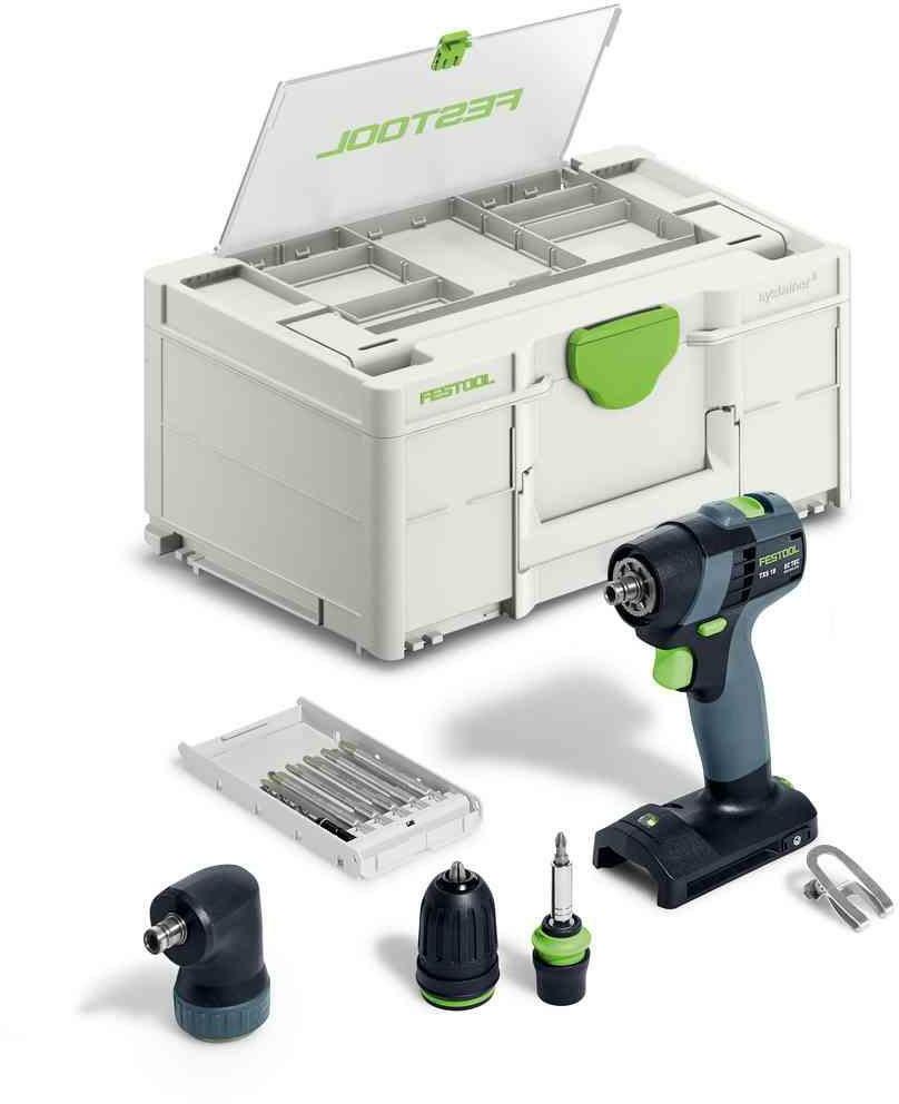FESTOOL TXS 18-Basic-Set 18V accu-schroefboormachine in SYS3 M 187 ...