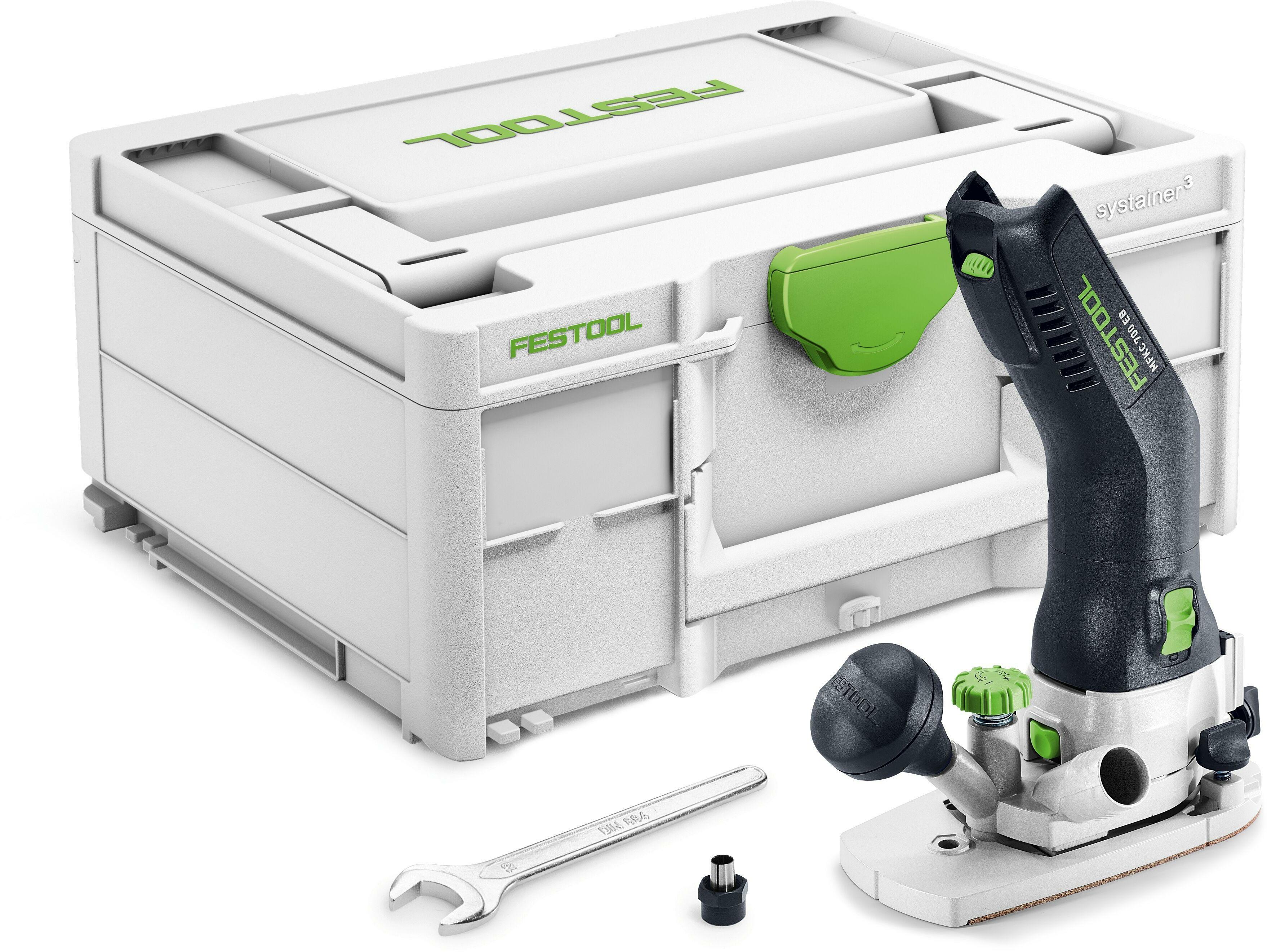 FESTOOL MFKC 700 EB-Basic 18V accu-module-kantenfrees in Systainer SYS3 ...