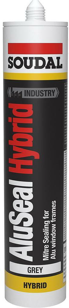 SOUDAL ALUSEAL HYBRID voegkit zwart 290 ml - 156248 | Klium