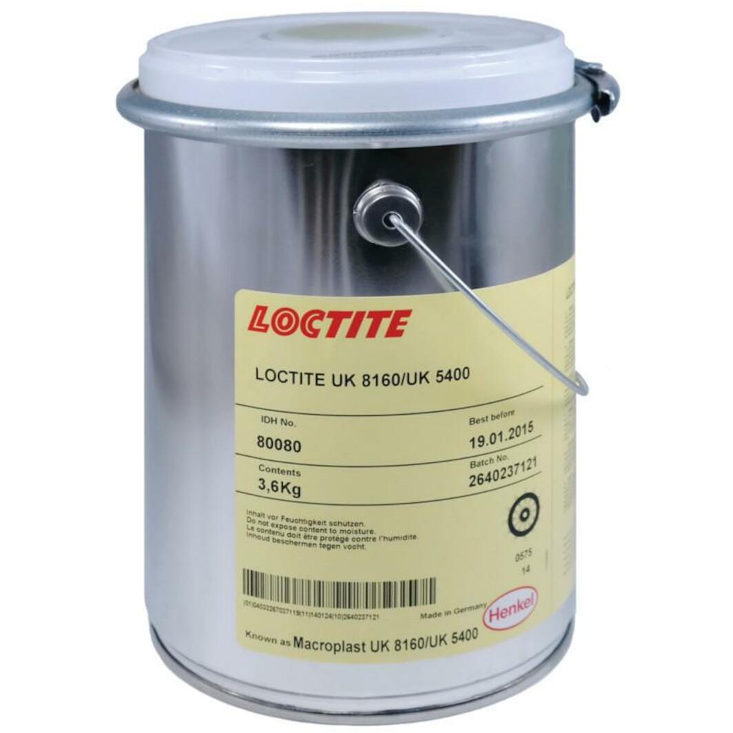 LOCTITE UK8160 / UK5400 2K polyurethane assembly adhesive in bucket (3. ...