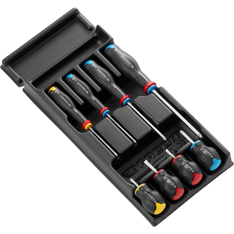 FACOM MOD.ATX ProTwist screwdriver set in module 7 piece Klium