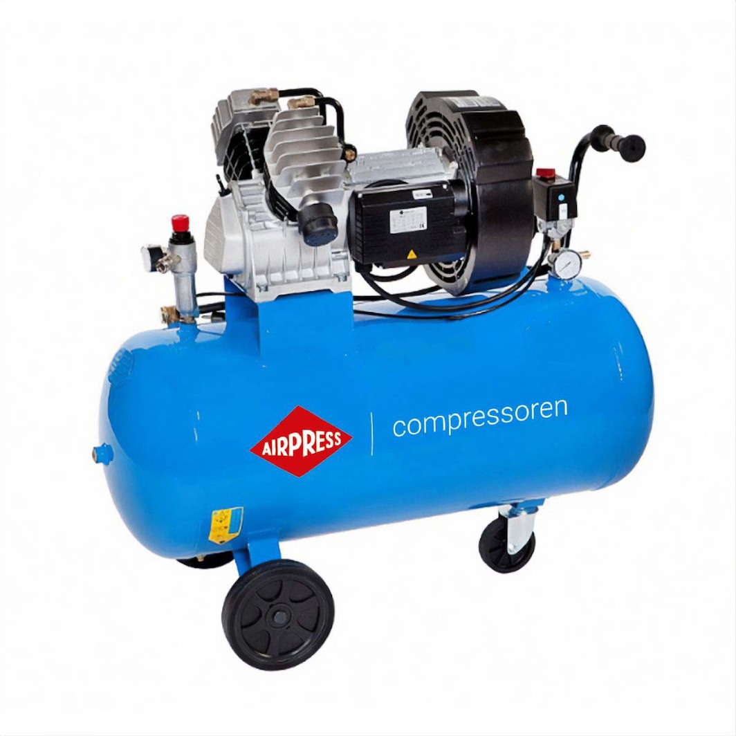 AIRPRESS LM 100-410 compressor 10 bar 3 hp/2.2 kW 197 l/min 100 l ...