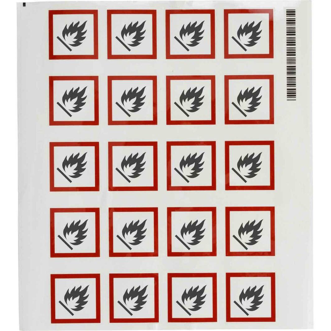 BRADY 811685 GHS symbool - GHS02 - brandgevaarlijk, 40 x 40 mm (20 st ...