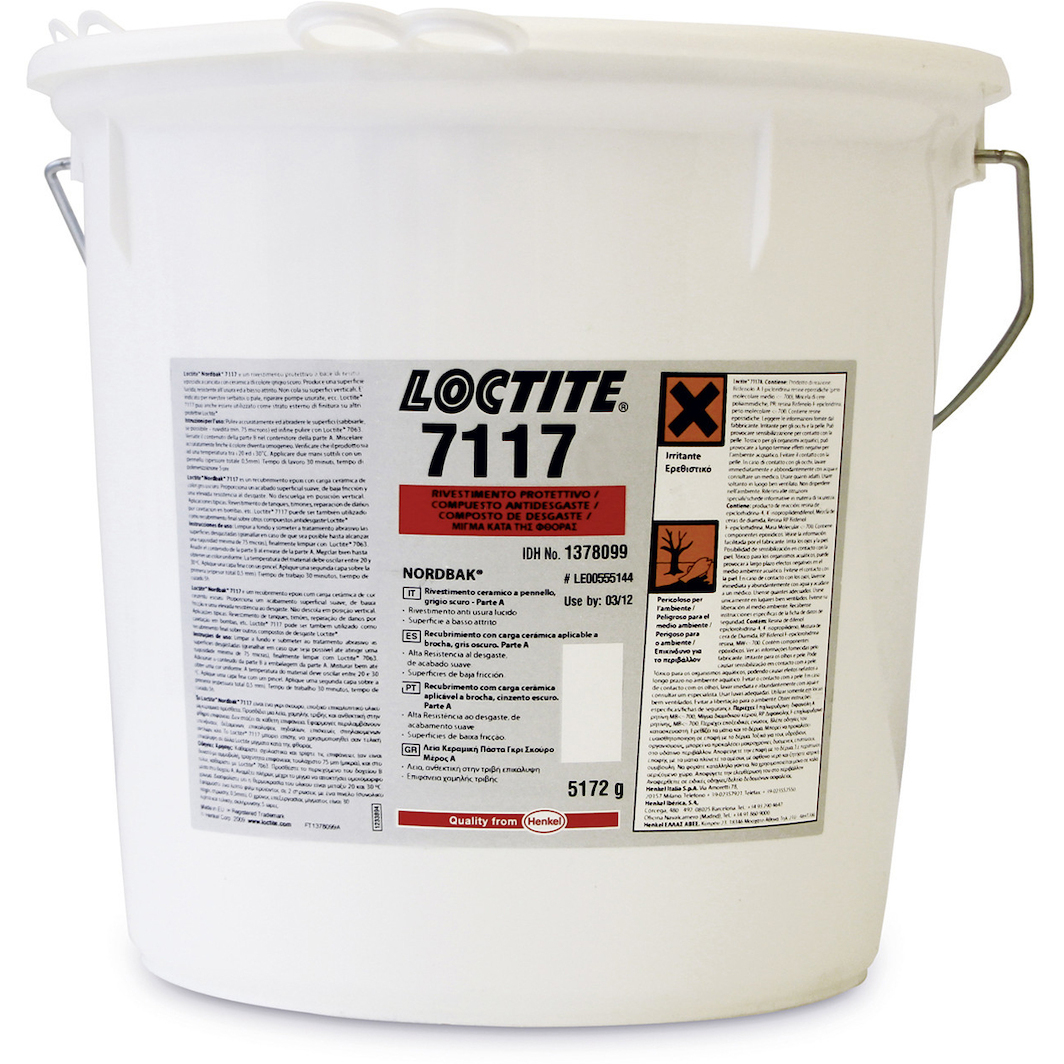 LOCTITE PC 7117 tweecomponent epoxy oppervlaktecoating (6 kg vat ...