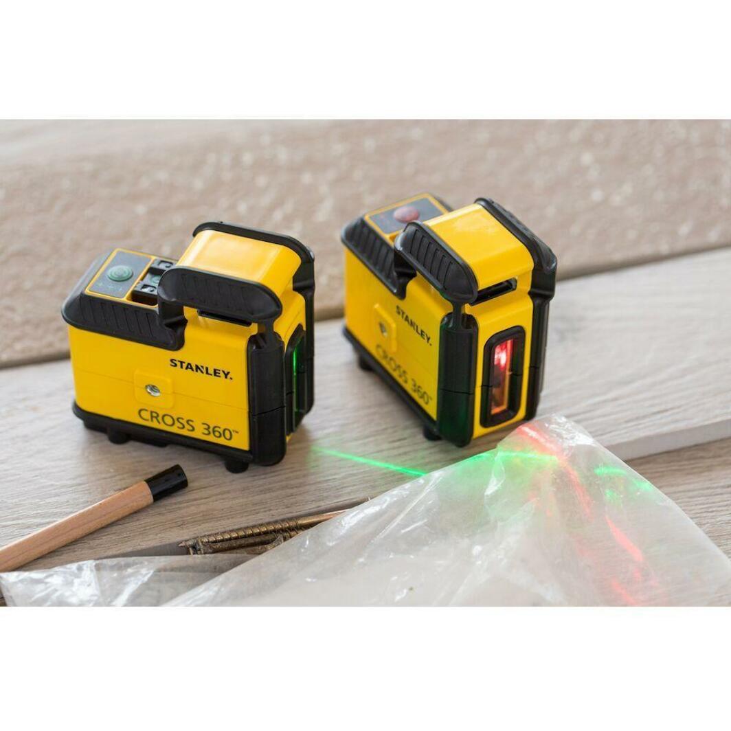 STANLEY SLL360 ligne transversale laser rouge 360° - STHT77504-1 | Klium
