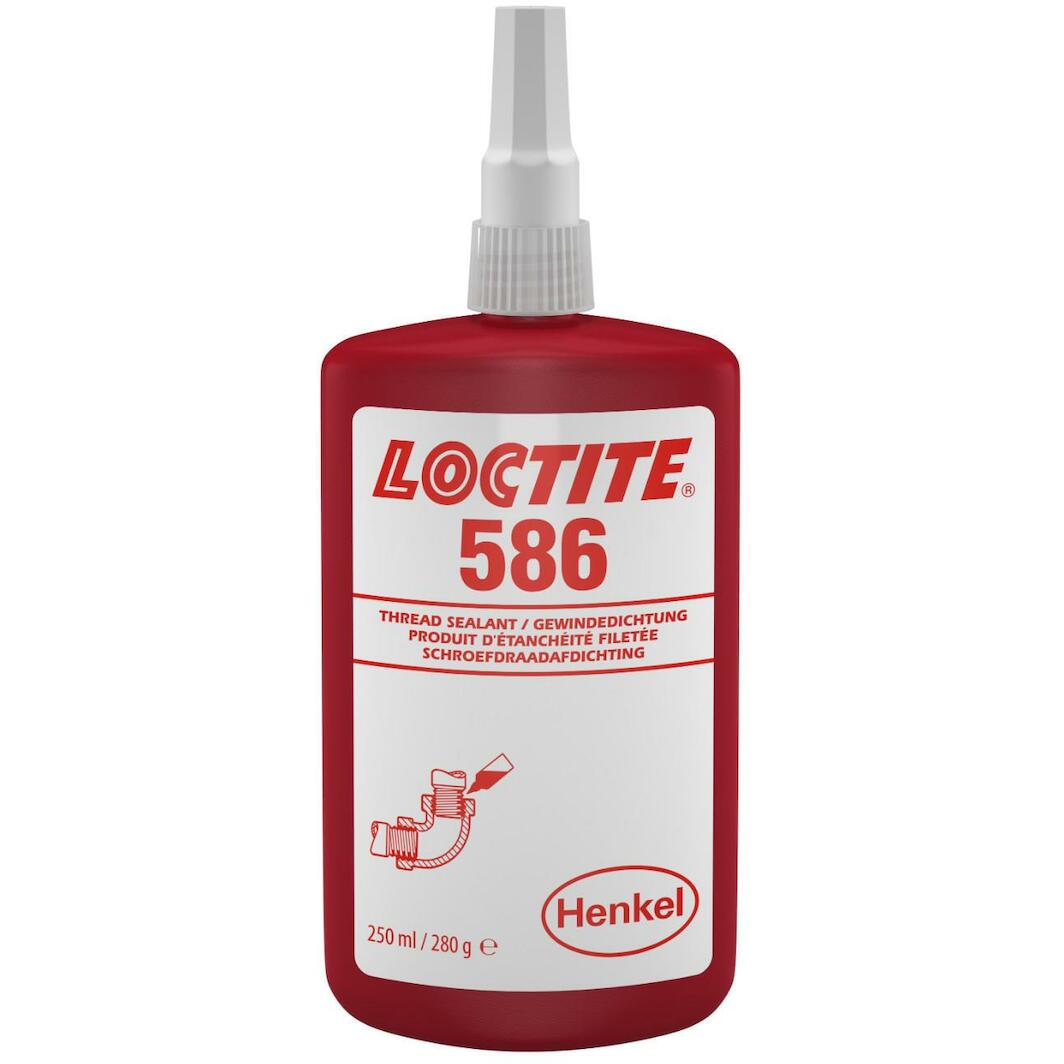 LOCTITE 586 schroefdraadafdichting (250 ml fles) - 88566 | Klium