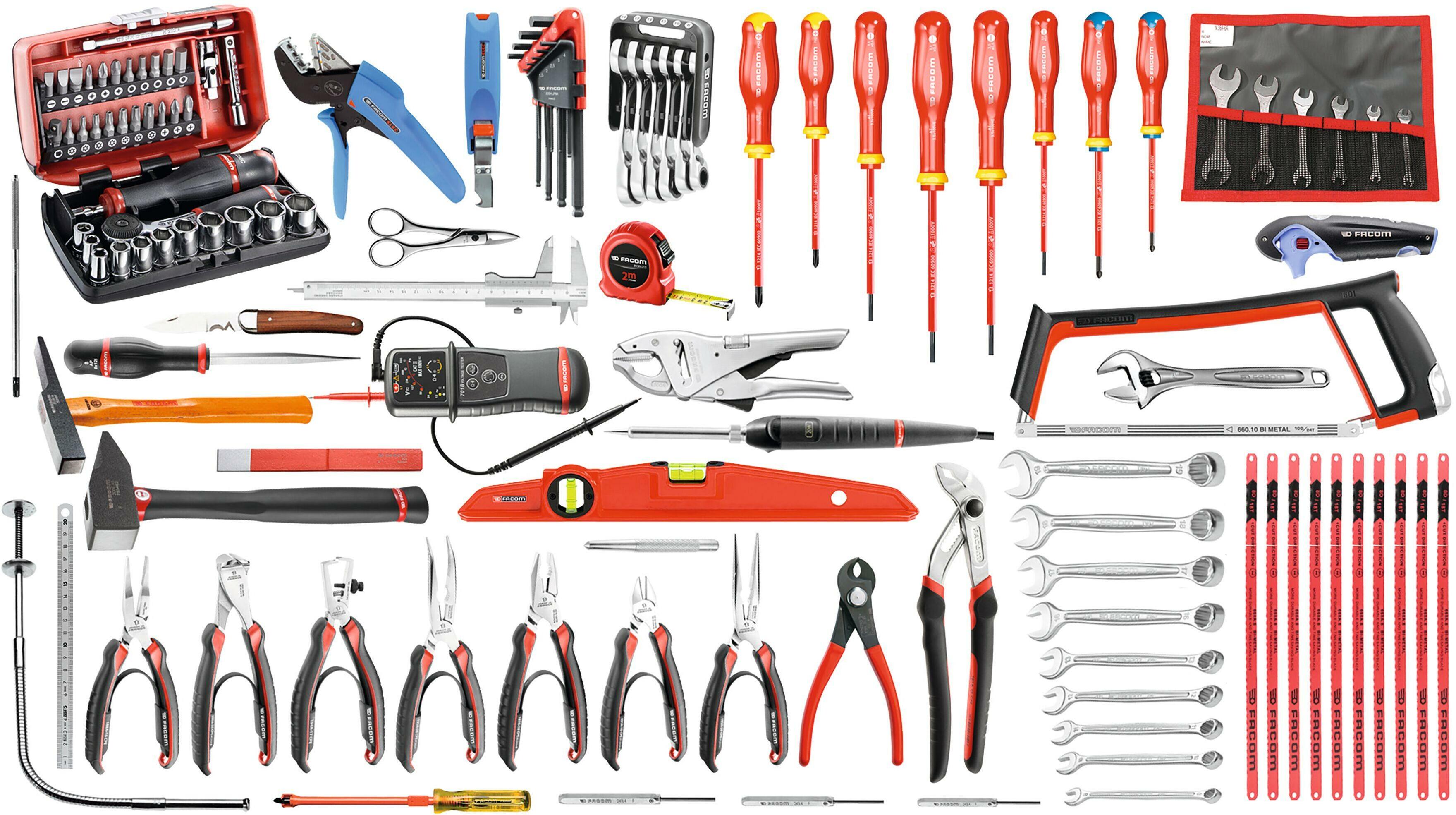 FACOM CM.E18 gereedschapset 95-delig | Klium