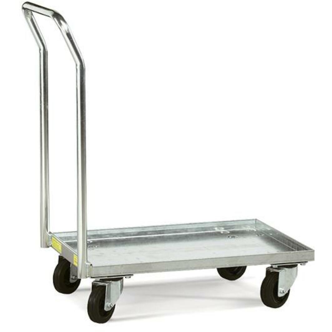 FAMI FCP20110299 trolley met enkele rem met stalen onderstel voor EURO ...