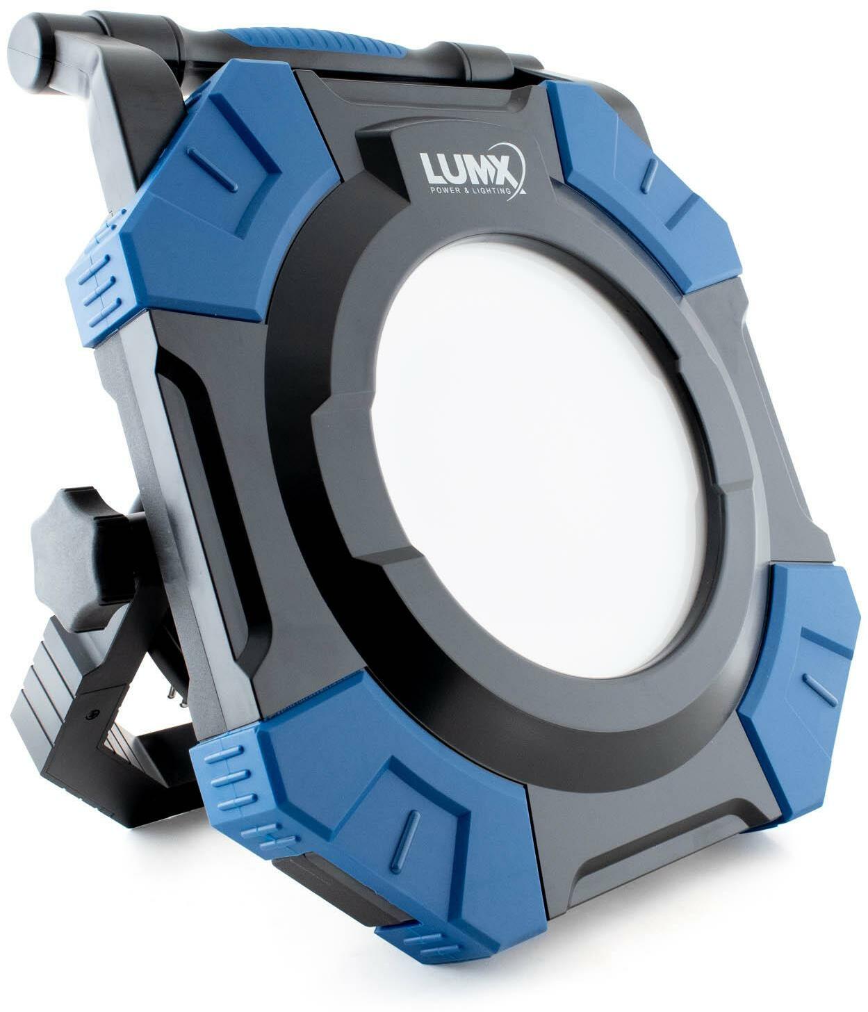 LUMX LED P+100 worklight 9000 lumens black/blue - LM 33600 | Klium