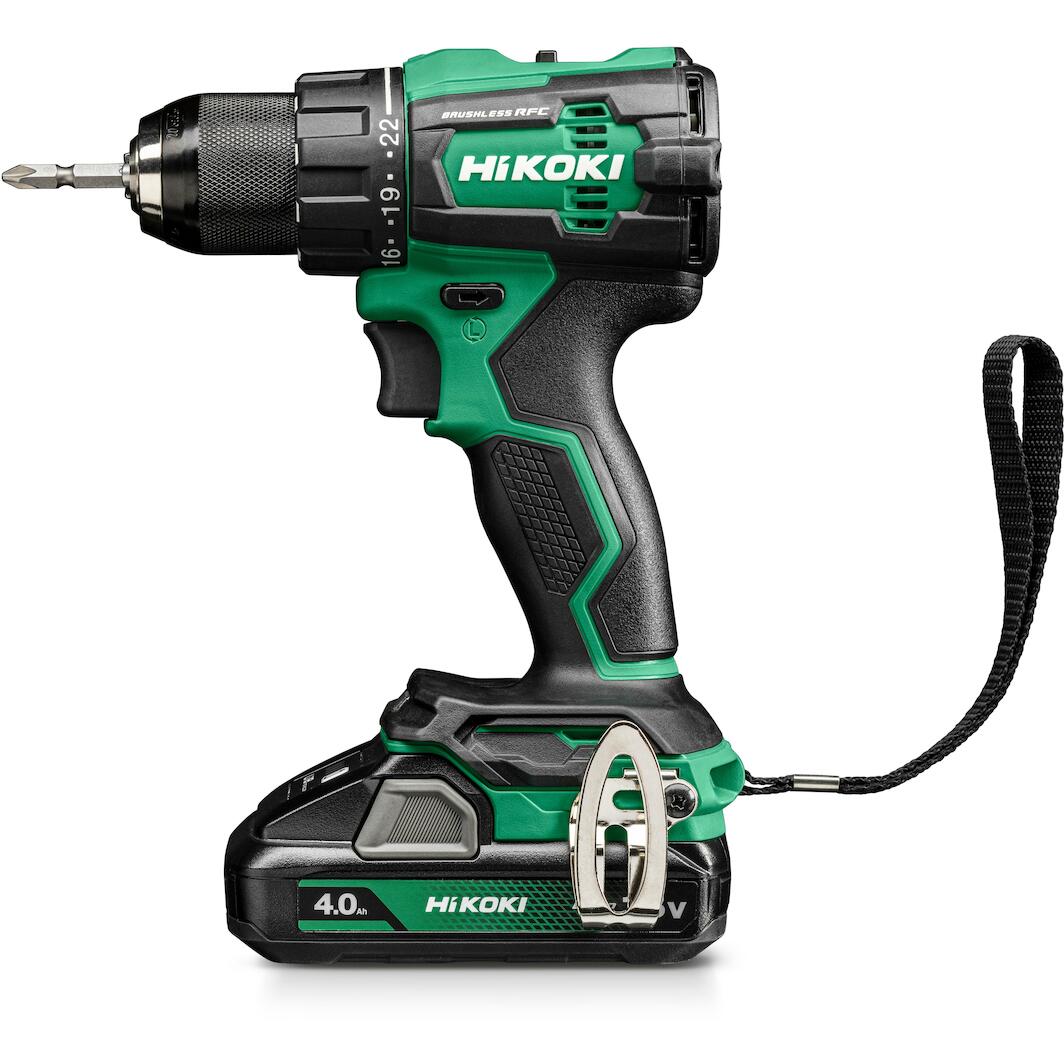 HIKOKI DS18DEWHZ 18V accu-schroefboormachine 70 Nm in HSC II koffer (2 x 4,0Ah accu + lader) | Klium