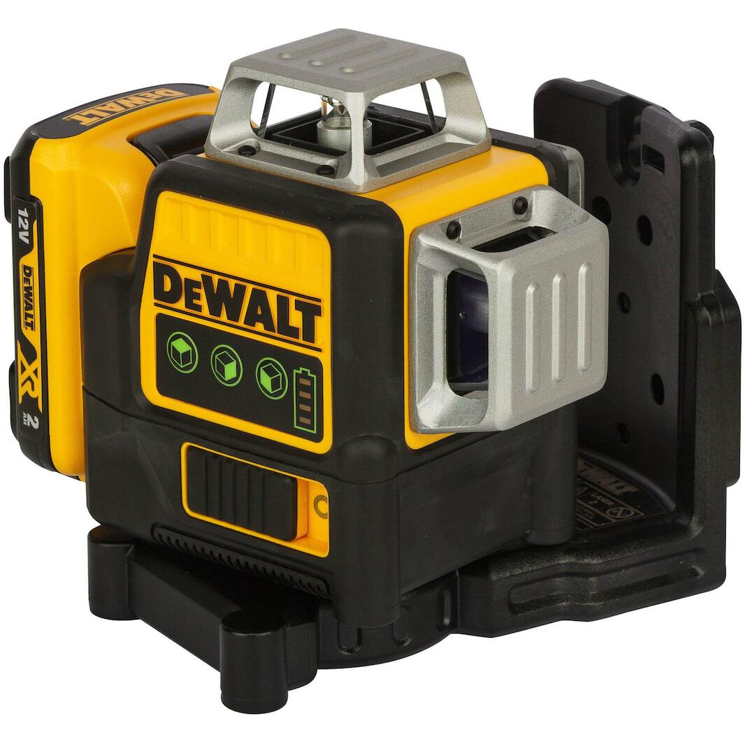 DEWALT DCE089D1G-QW Niveleur laser multiligne sans fil 12V XR vert avec ...