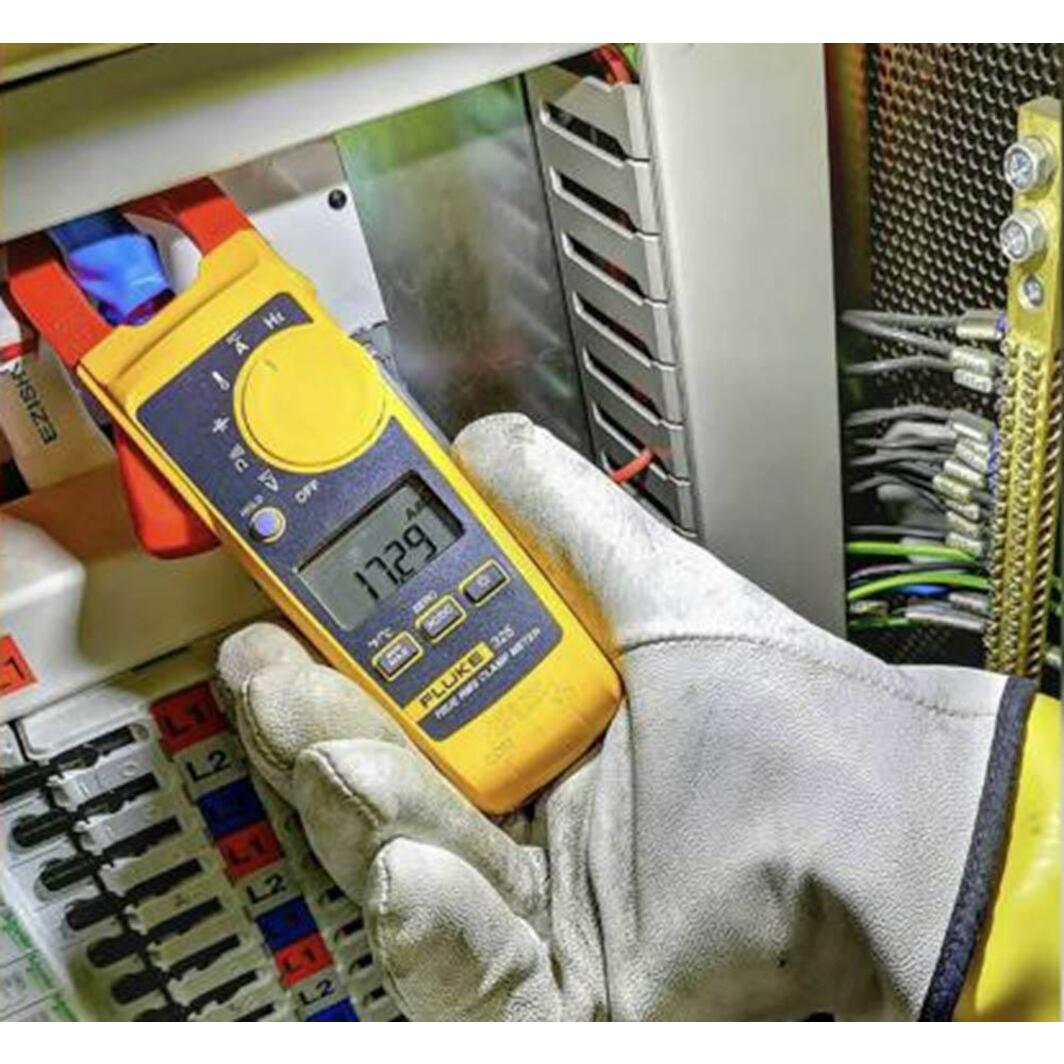 FLUKE 325 True RMS multimeter with current clamp 400A AC/DC - 600V AC ...