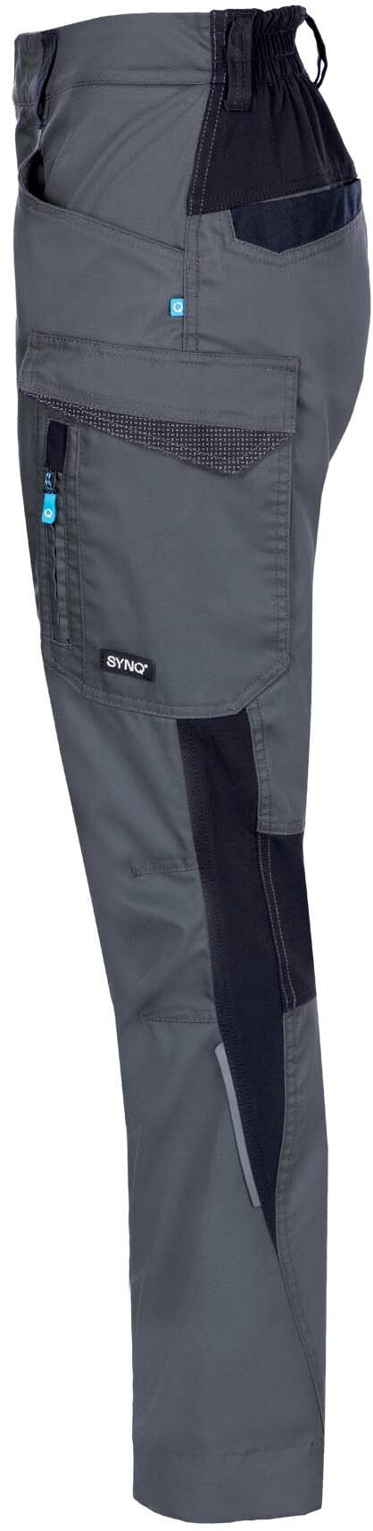 SYNQ SQILL 155W ladies' service trousers with stretch zones (anthracite ...