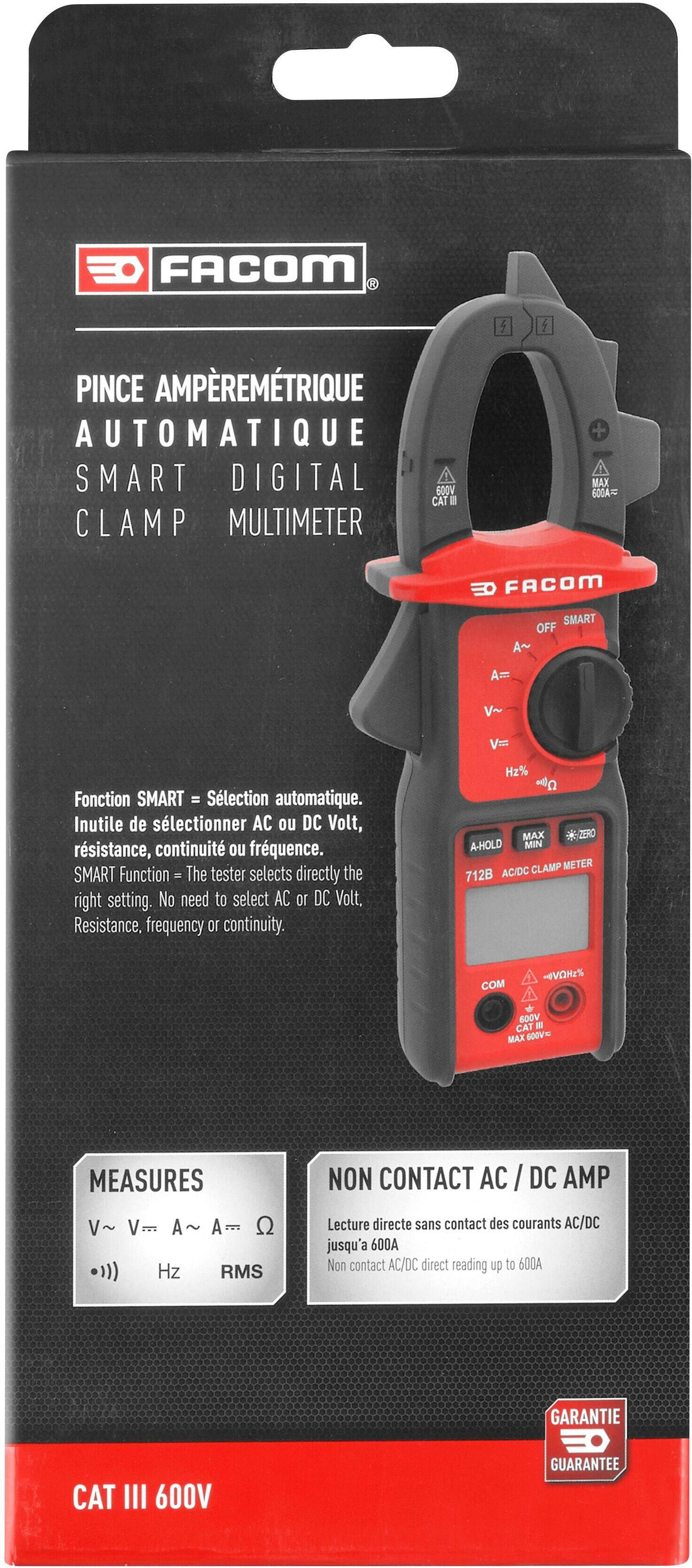 FACOM 712BPB Pince à ampères intelligente pour multimètre | Klium