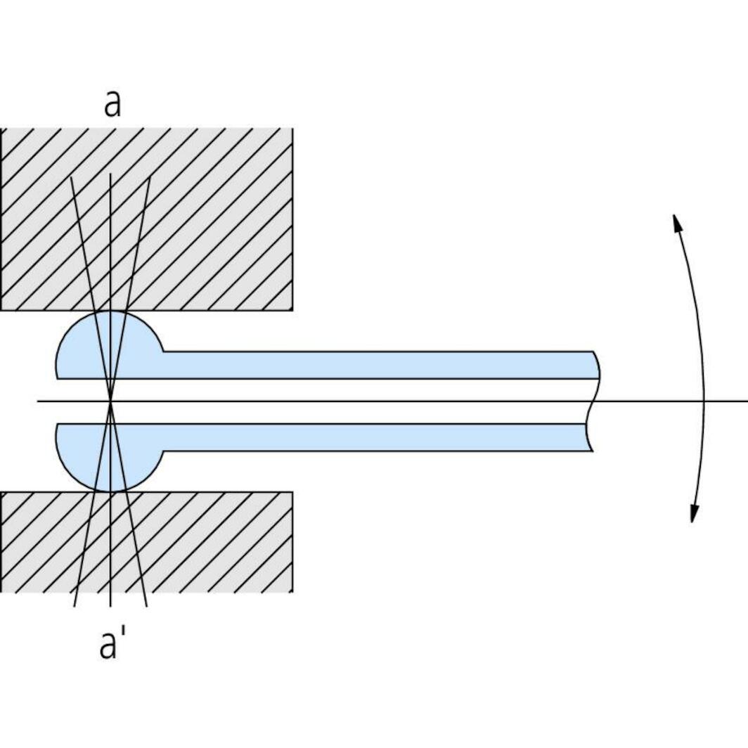 MITUTOYO 102457 meetpunt voor 526 serie - 13-14mm | Klium