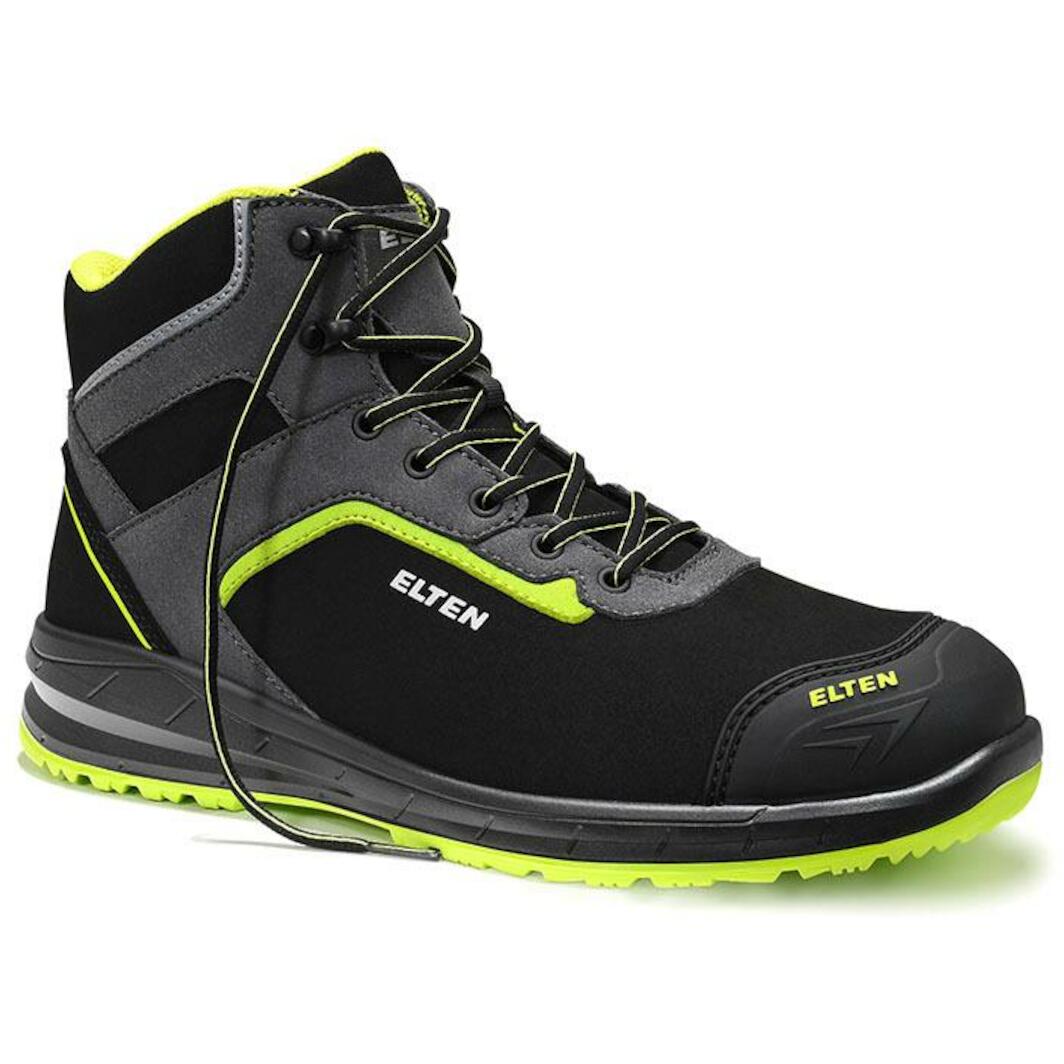 ELTEN Loan XXSPORTS Pro ESD S3 safety shoe half-high (black/yellow) - 768151-40 Shoe size 40 | Klium