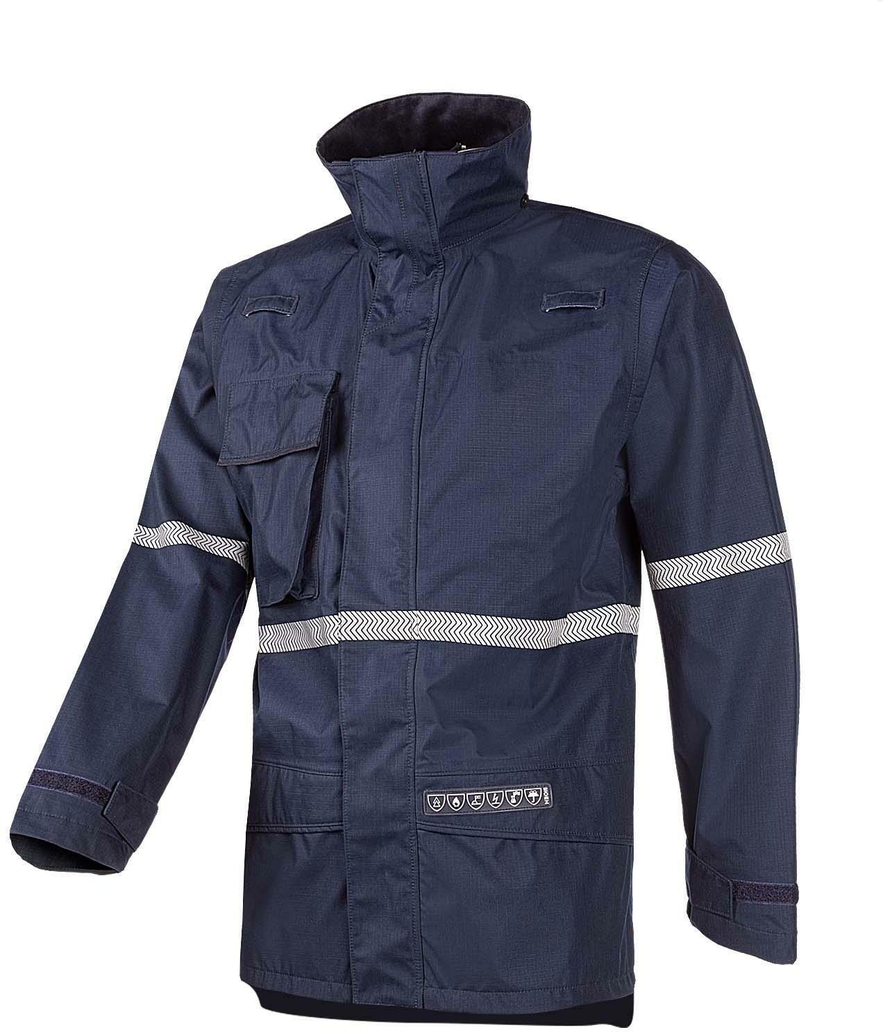 SIOEN 7430 Grindal Mackintosh with ARC protection (navy blue) Clothing ...